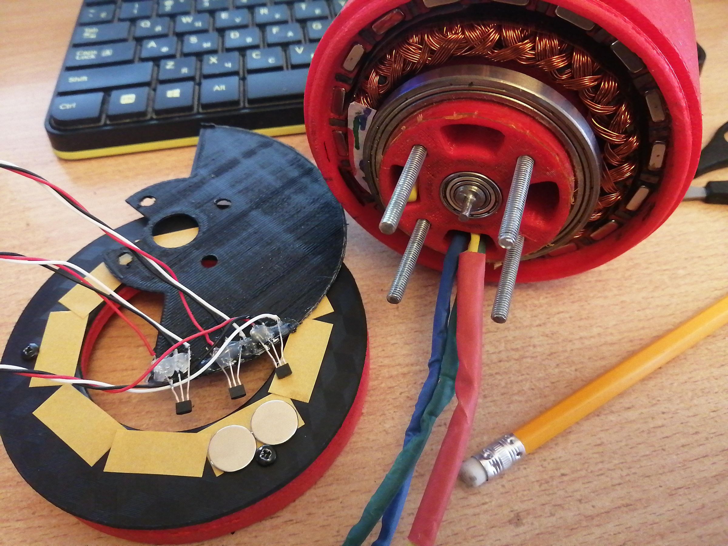 600 Watt, 3d-printed, Halbach Array, Brushless DC Electric Motor : 10 ...