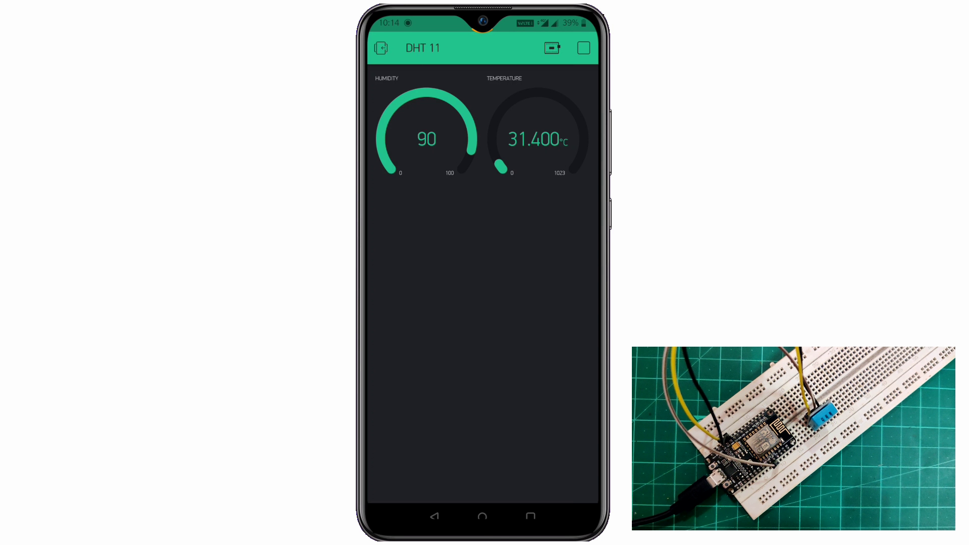 Room Temperature Over Internet With BLYNK ESP8266 & DHT11 : 5 Steps (with Pictures) - Instructables