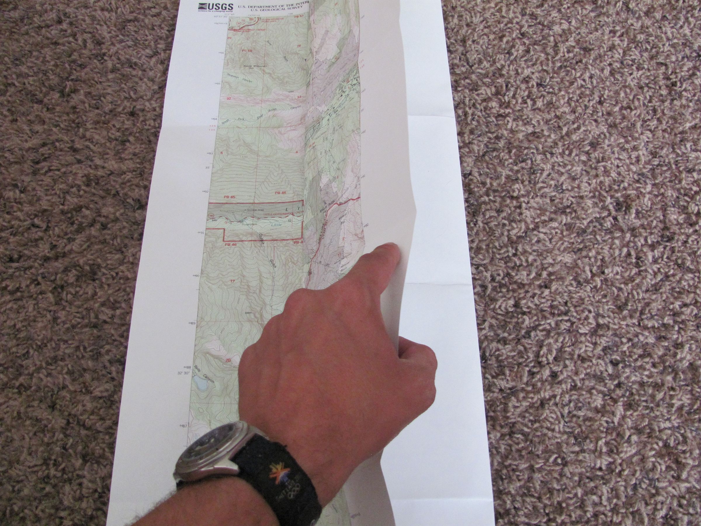 How to Fold a Topo Map : 5 Steps - Instructables