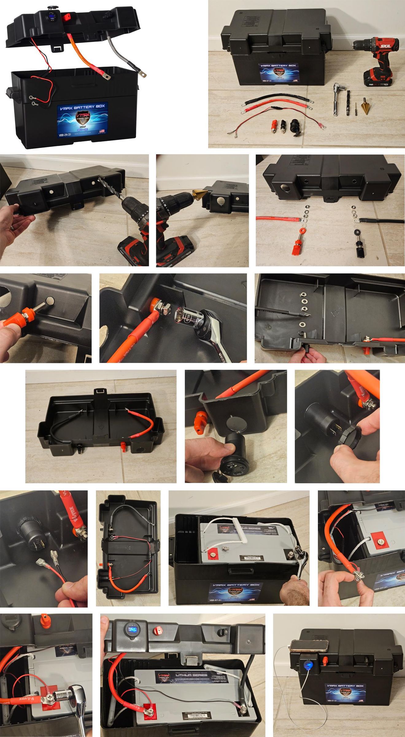 DIY 12 Volt Battery Box for Trolling Motors : 5 Steps - Instructables