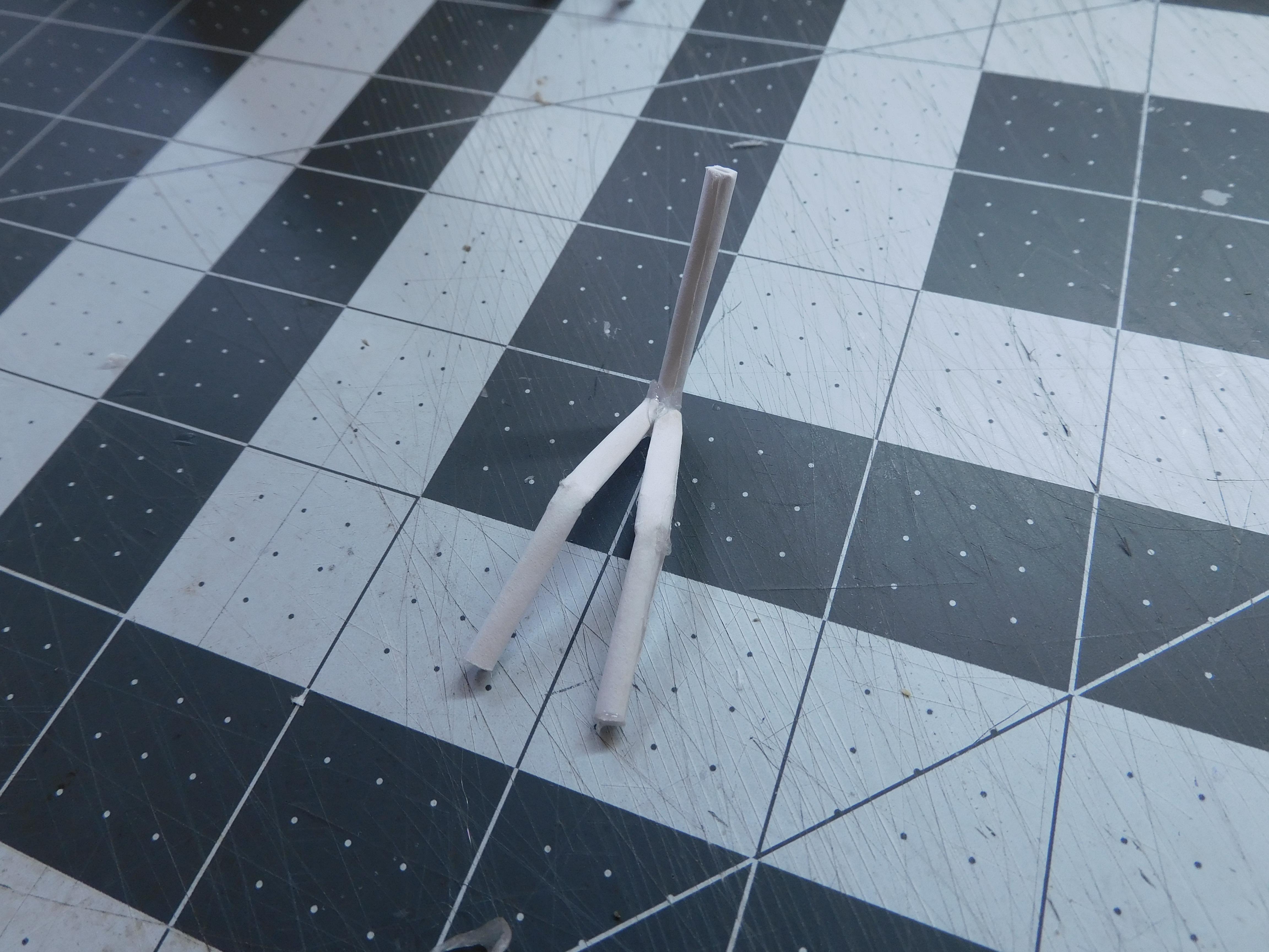 How to Make a Figurine for Your Paper Model Planes Using Hot-glue! : 9 ...