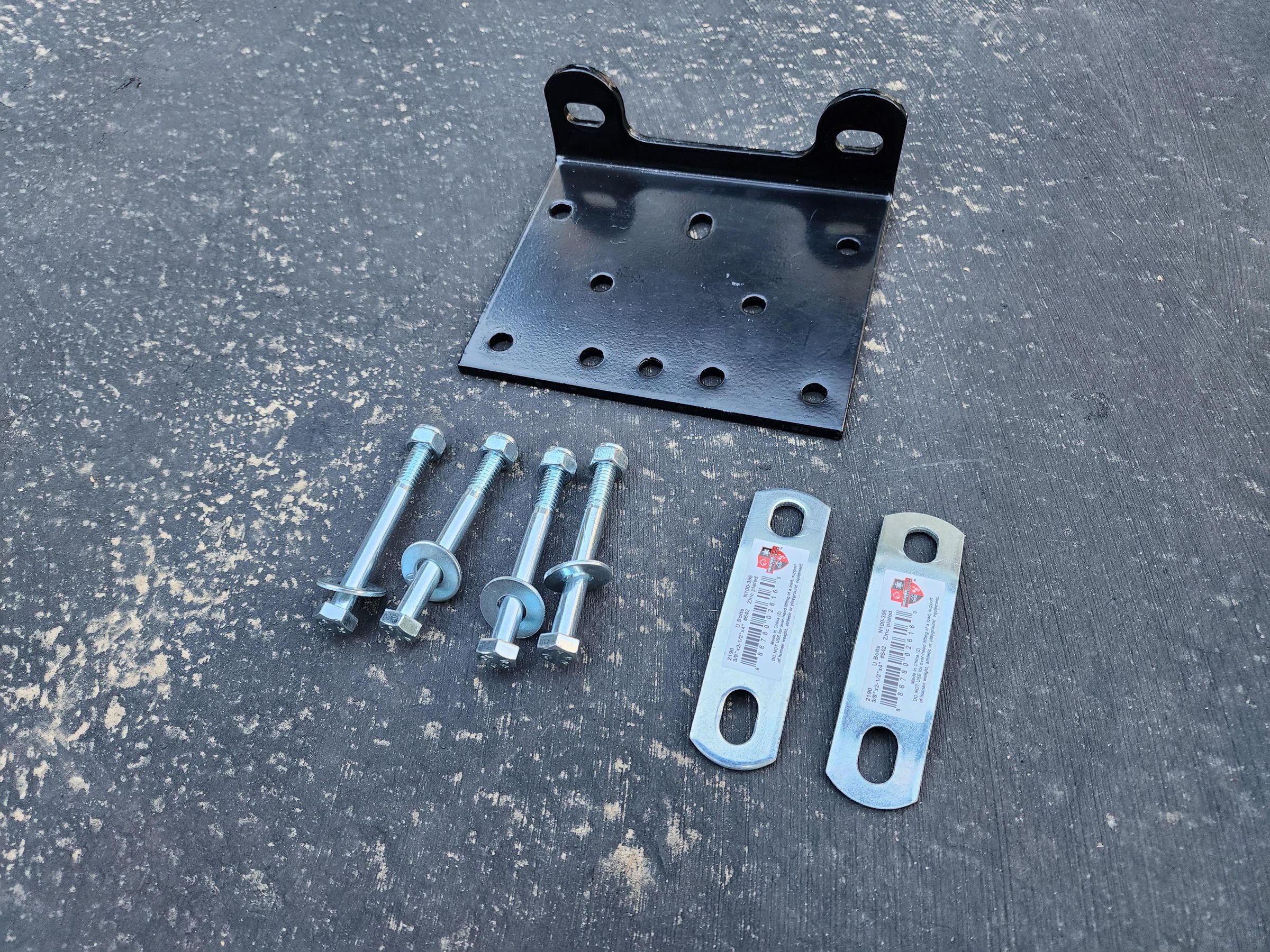 DIY Winch Assisted Motorcycle Hitch Carrier (No-Weld) : 6 Steps (with ...