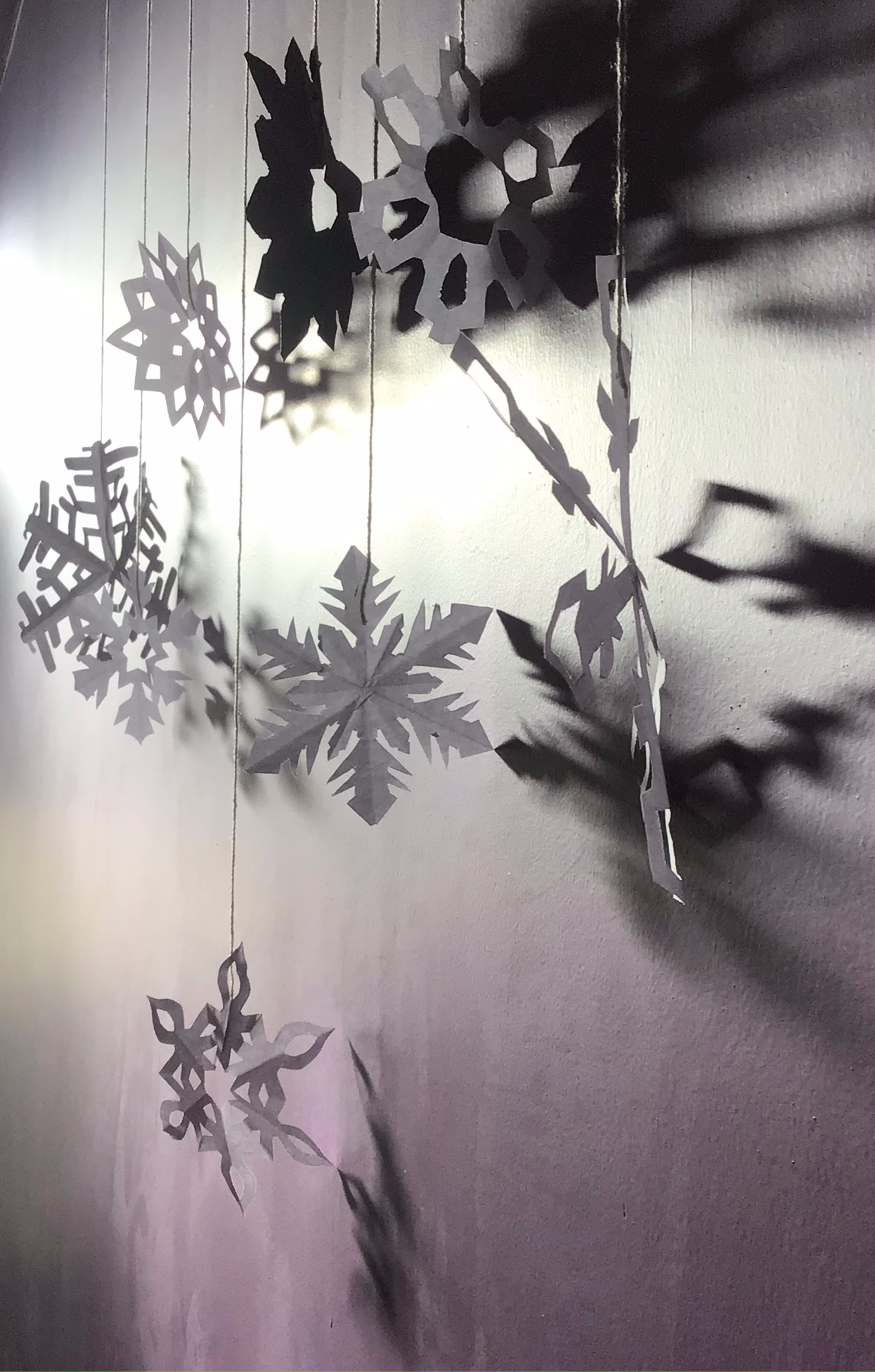 Decorative Paper Snowflakes (6 Pointed) : 8 Steps (with Pictures ...