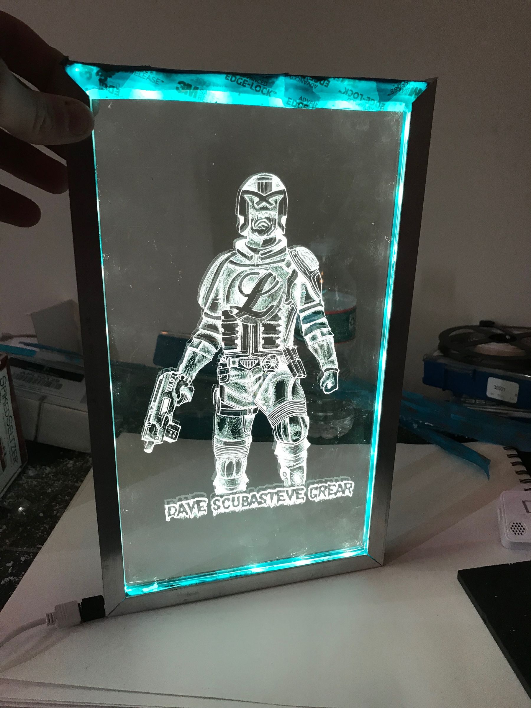 Acrylic LED Sign : 5 Steps - Instructables