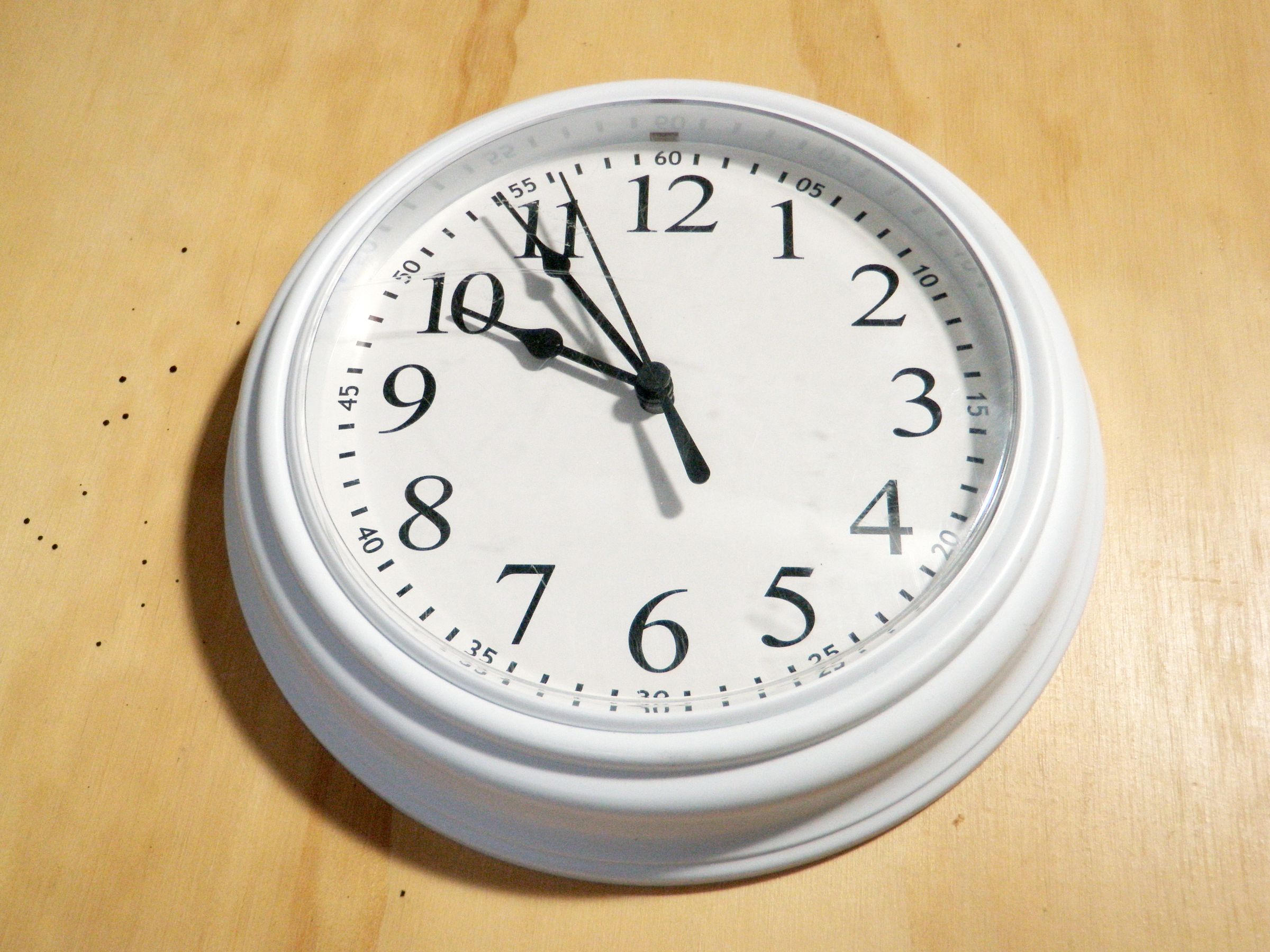 Lunchtime Clock : 9 Steps (with Pictures) - Instructables