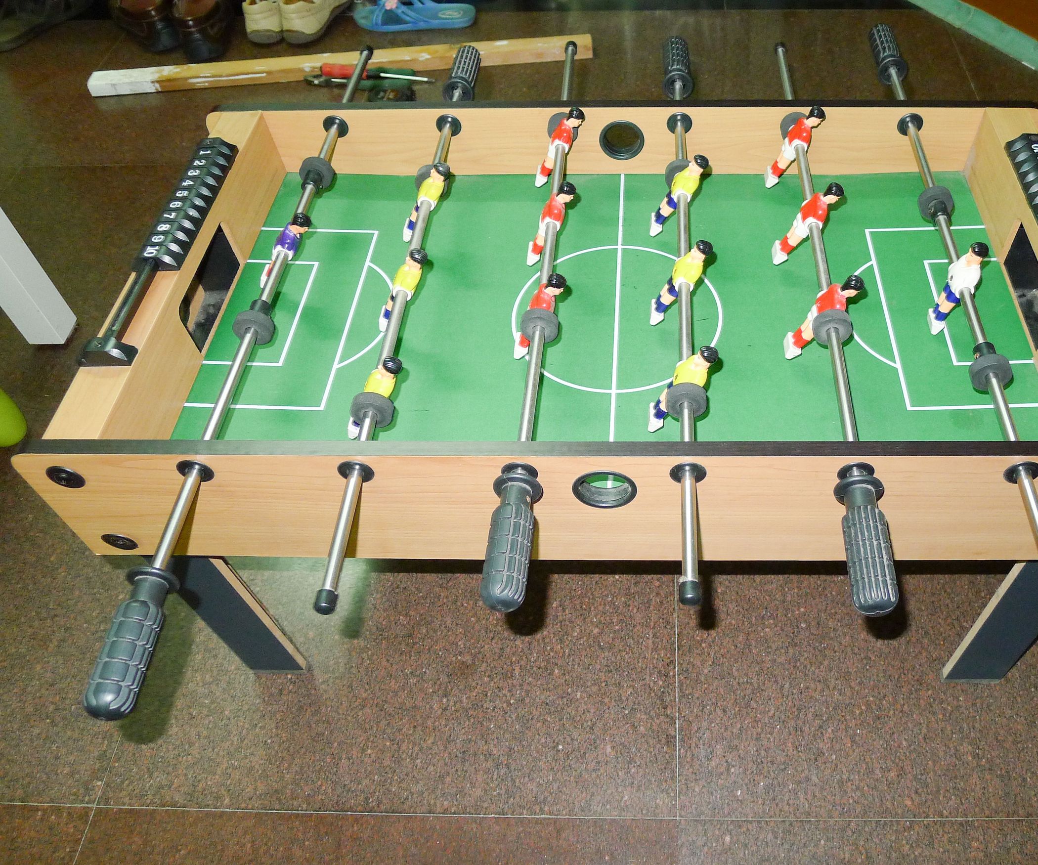 DIY the Table Football's Leg Foldable : 9 Steps - Instructables