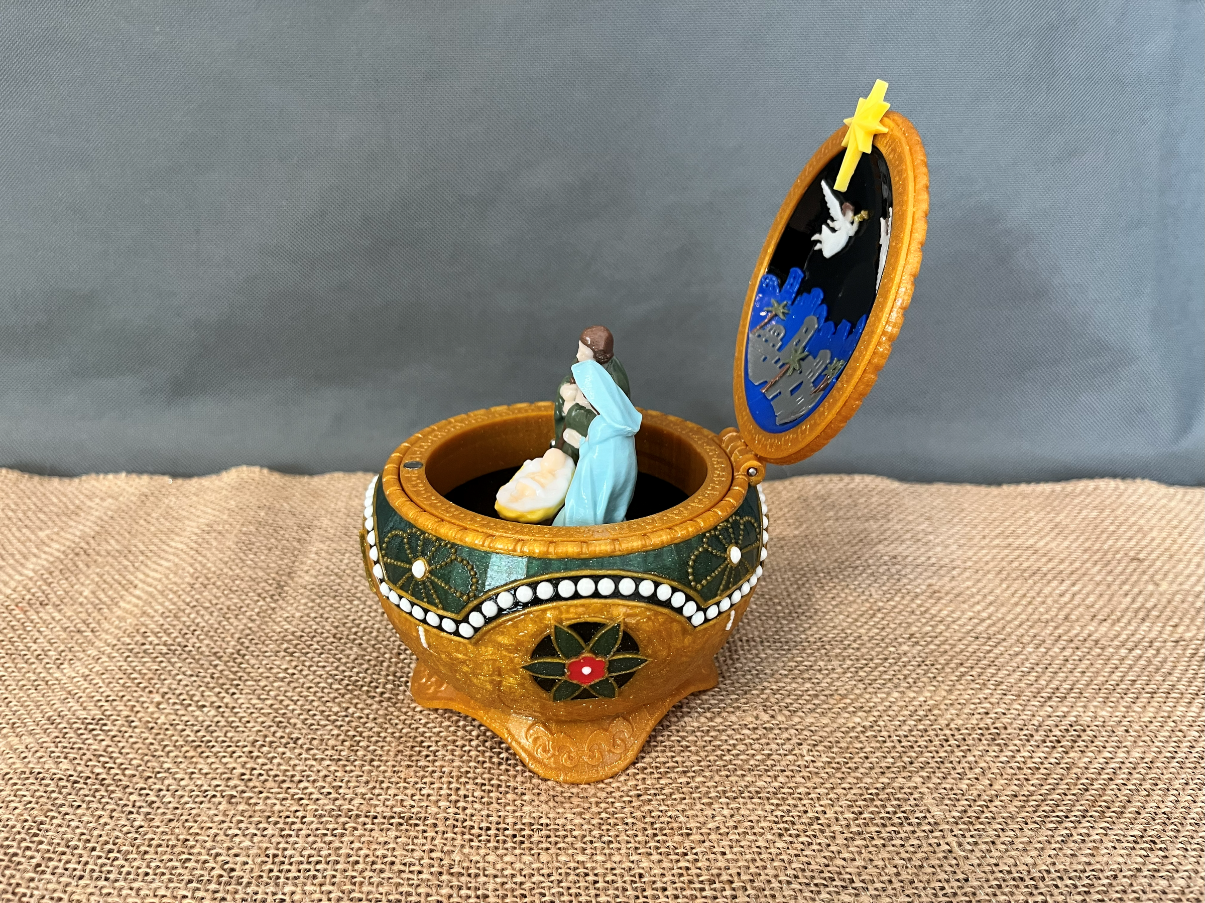Nativity Music Box Multi-color 3D Print : 7 Steps (with Pictures ...