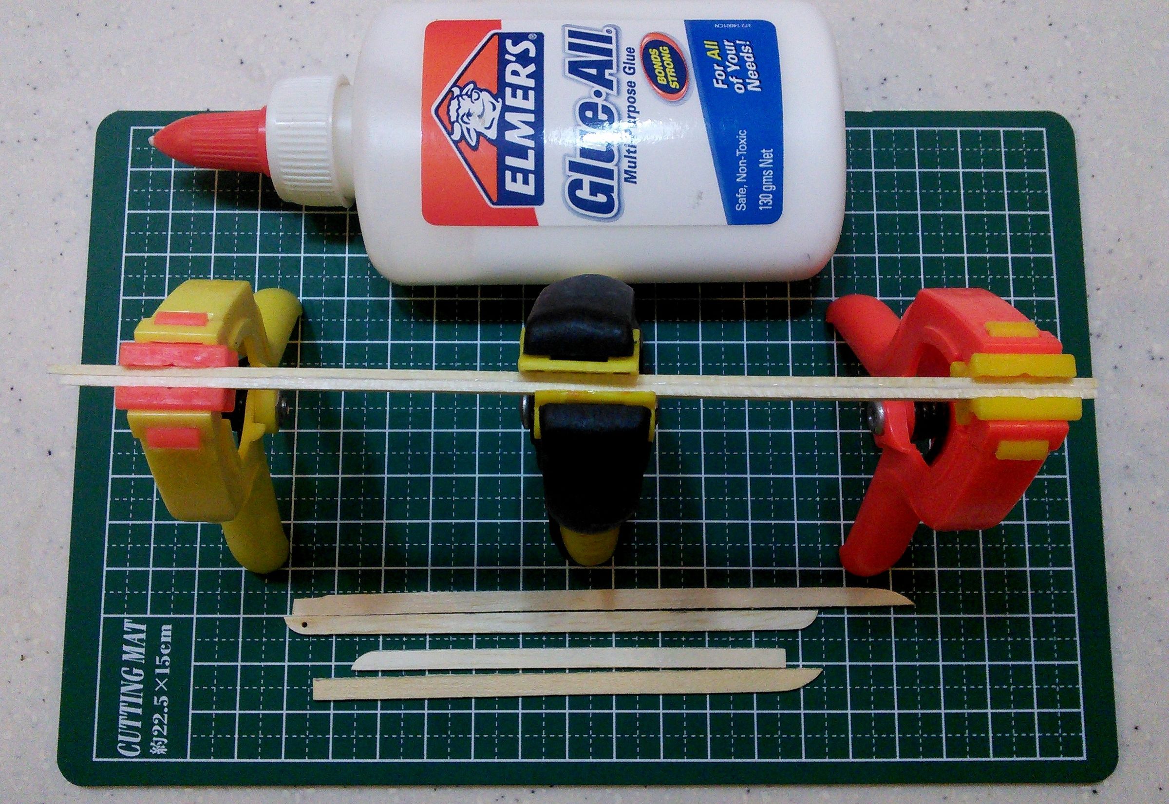 Mini Rebel Snowspeeder Popsicle Stick Model : 5 Steps (with Pictures ...