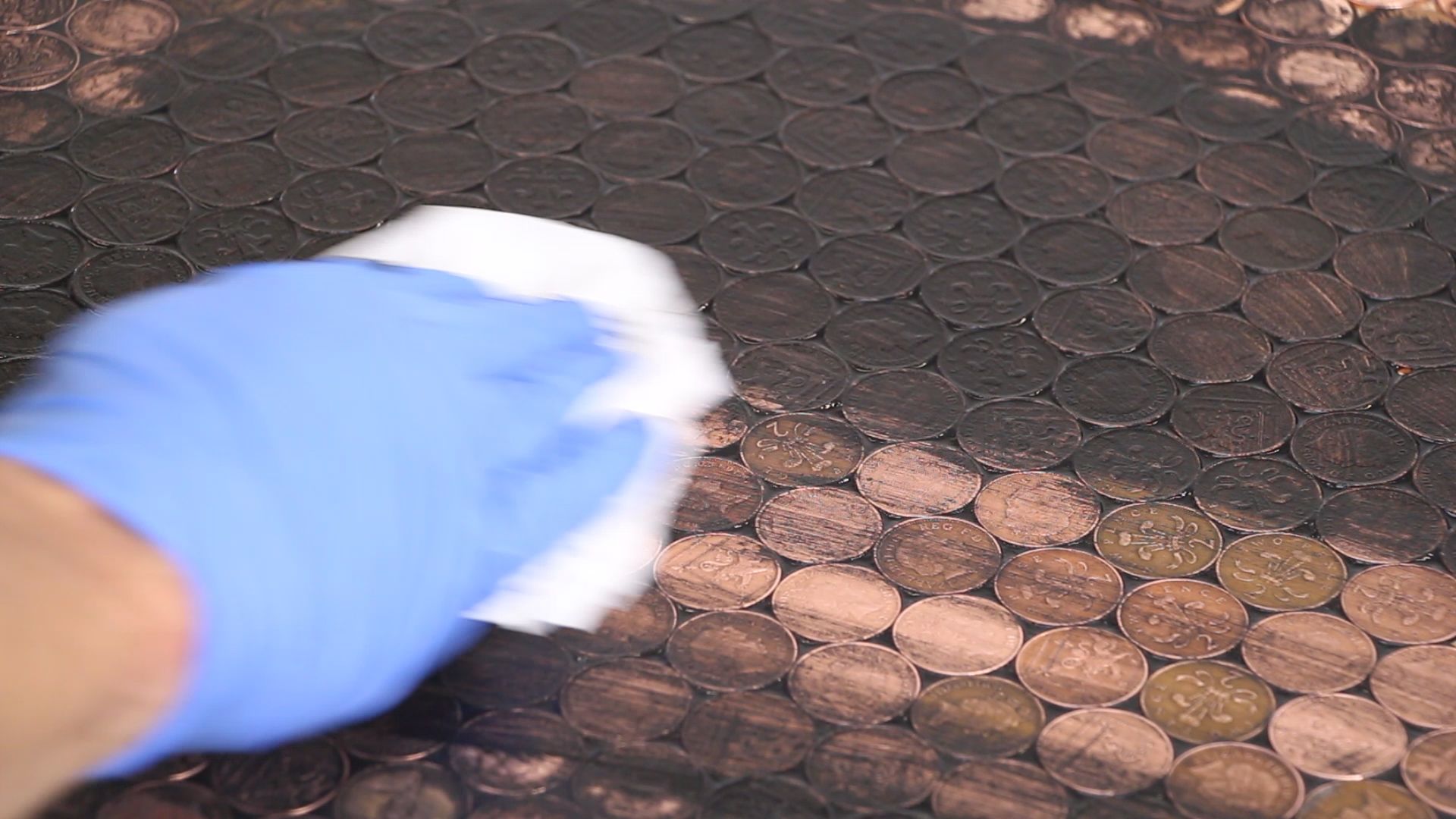 Resin Penny Floor Project! : 7 Steps (with Pictures) - Instructables