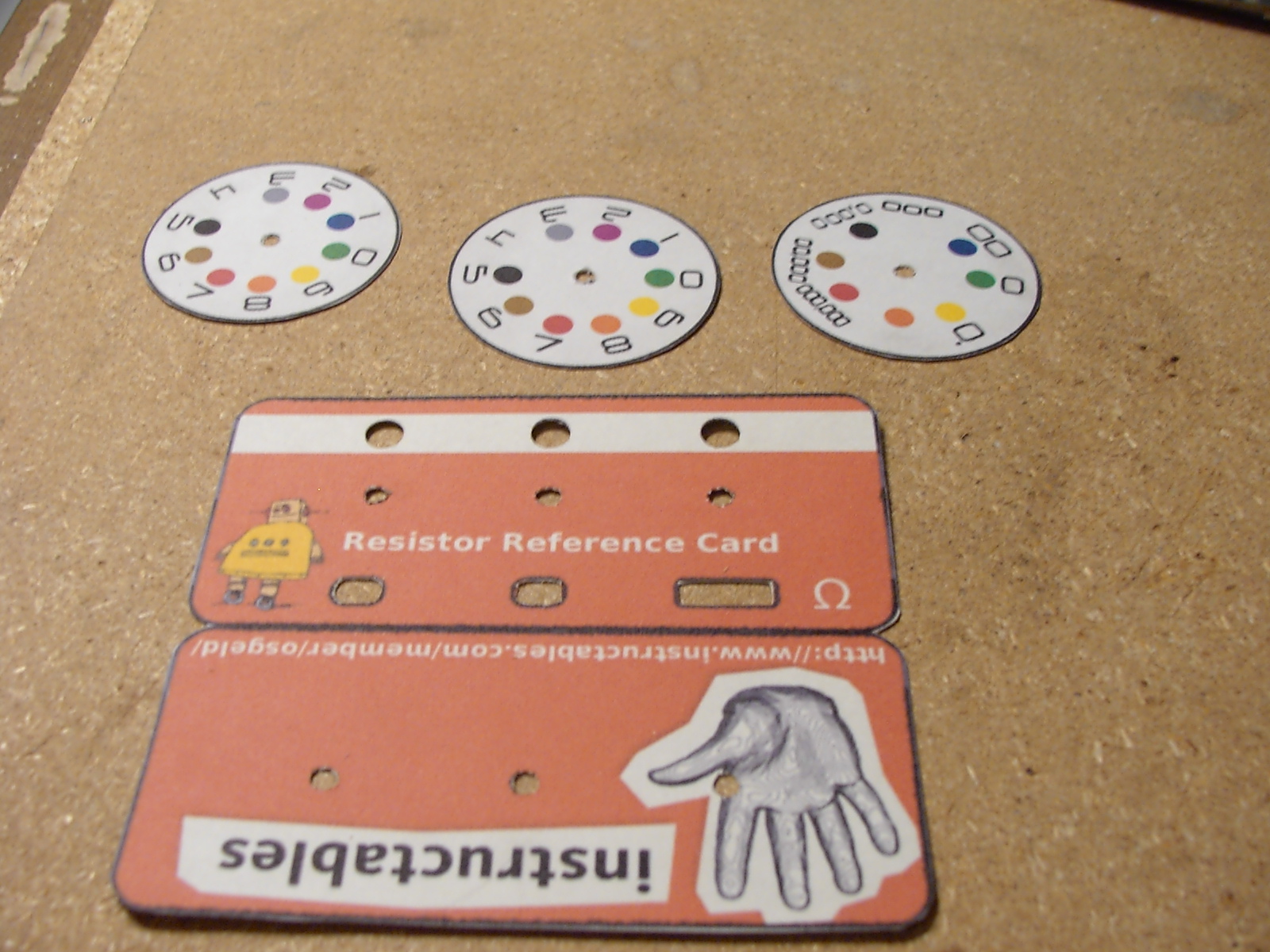 Make a Resistor Reference Card : 11 Steps (with Pictures) - Instructables