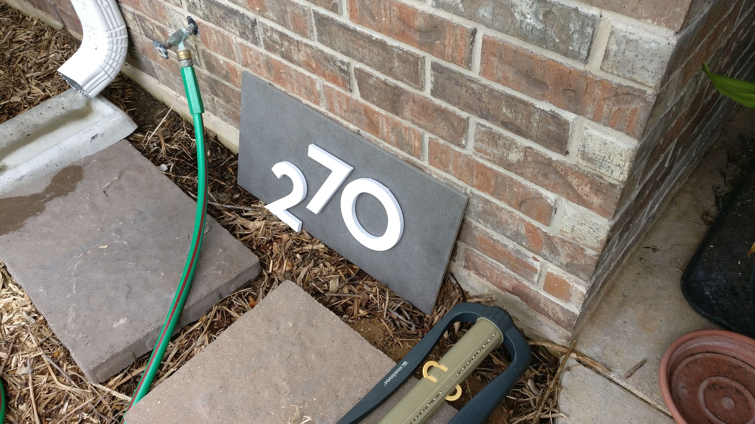 PVC House Numbers : 6 Steps - Instructables