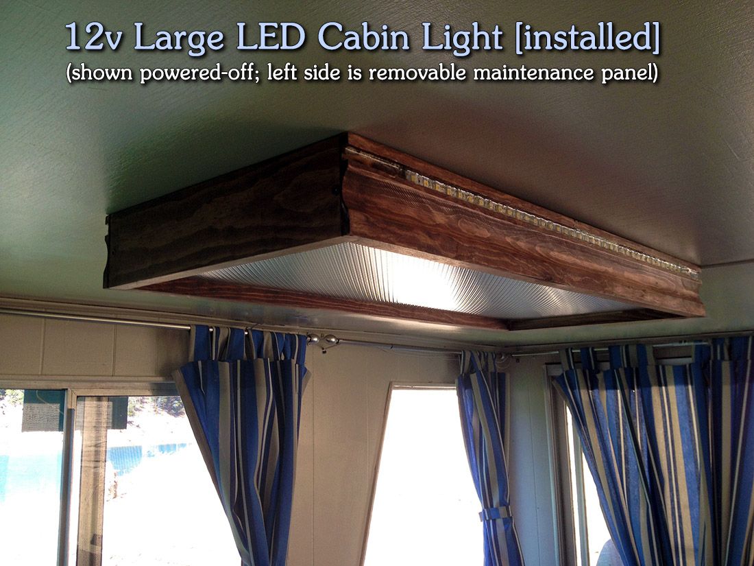 DIY | 12v Large LED Cabin Light - Instructables