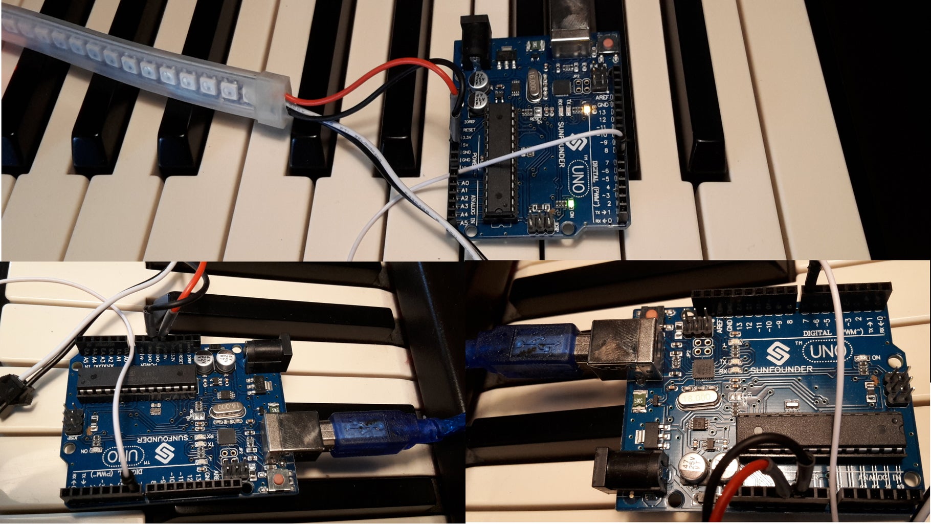 Musescorearduinoledsmidi Piano Tutor 5 Steps With Pictures Instructables