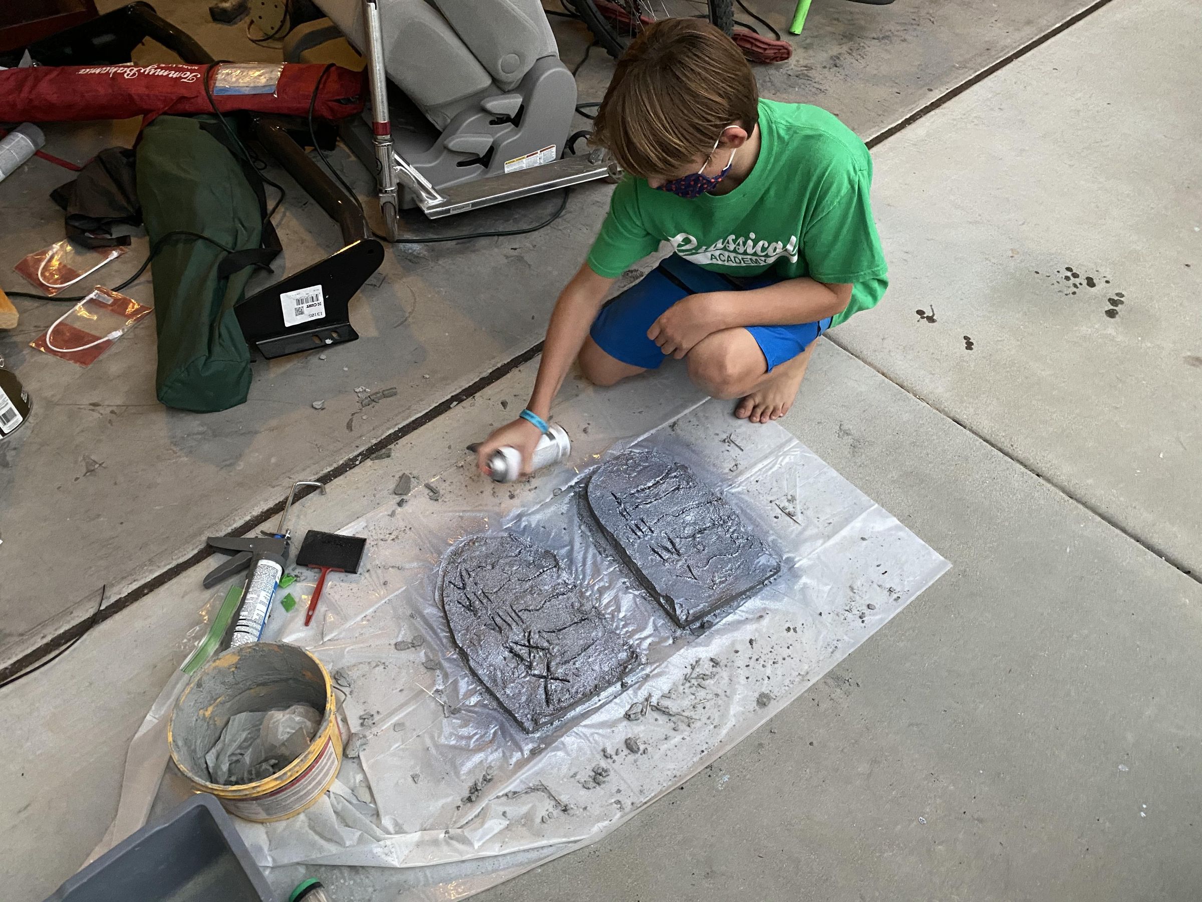 Concrete 10 Commandments Tablets : 11 Steps (with Pictures) - Instructables