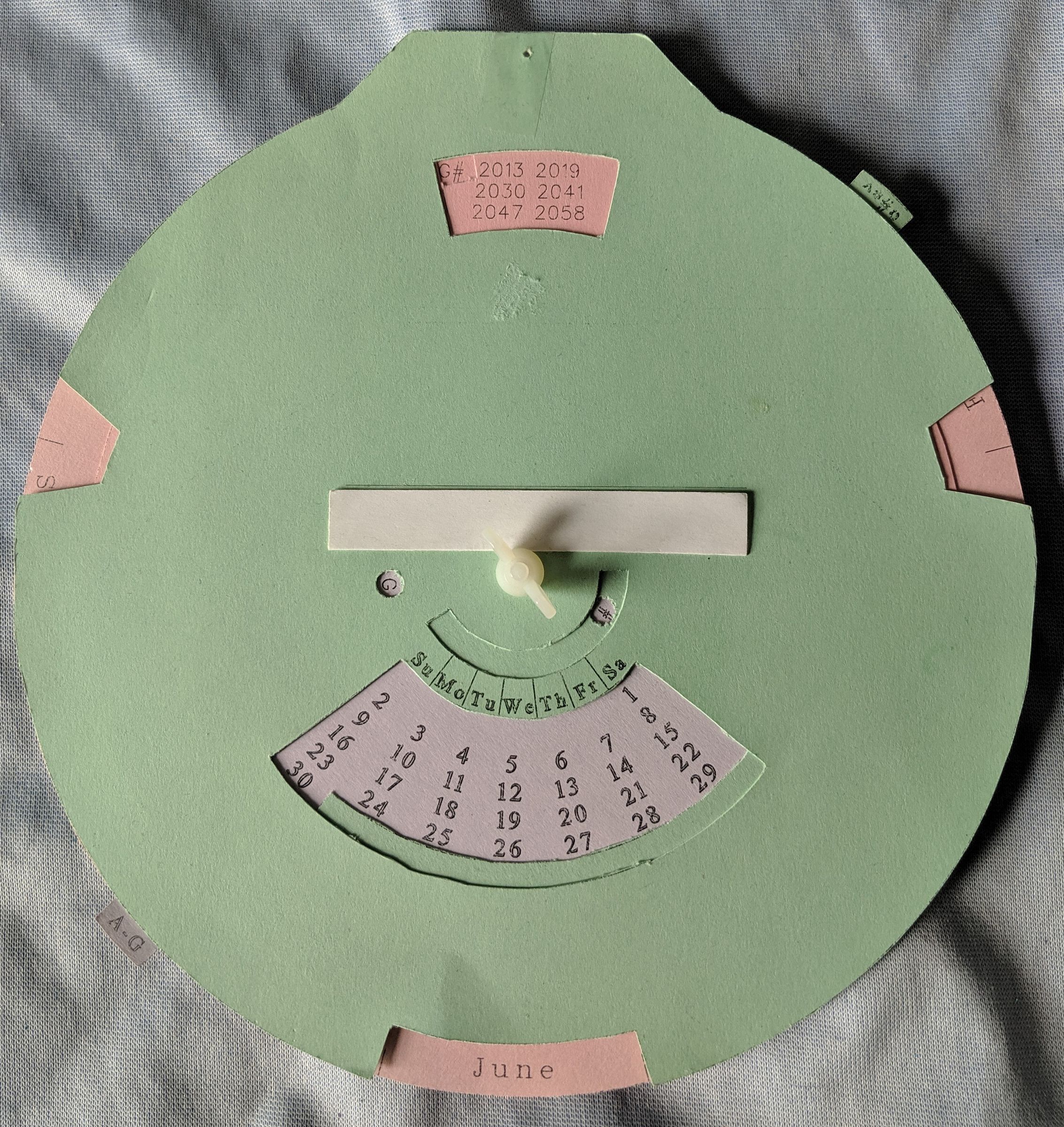 Perpetual Calendar (200 Years) : 5 Steps (with Pictures) - Instructables