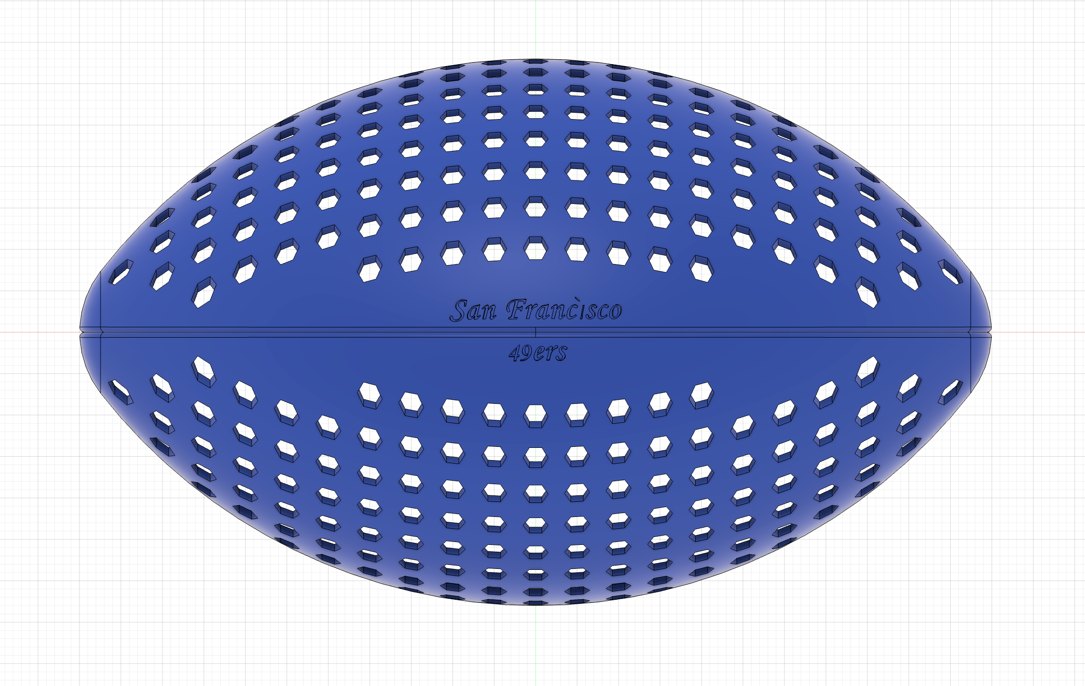 3d Printed Airless Football : 6 Steps (with Pictures) - Instructables