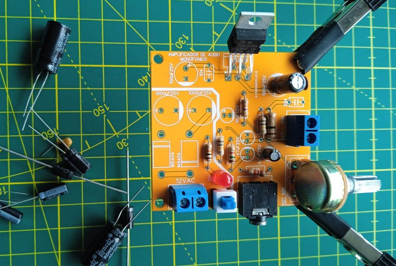 Tda2030 Mono Amplifier 7 Steps Instructables 