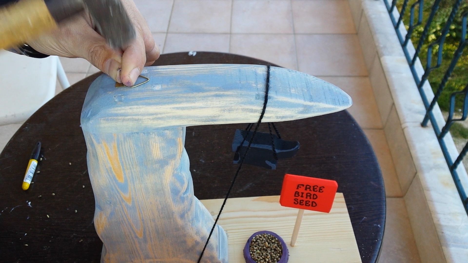 Coyote and Roadrunner Inspired Bird Feeder : 6 Steps - Instructables