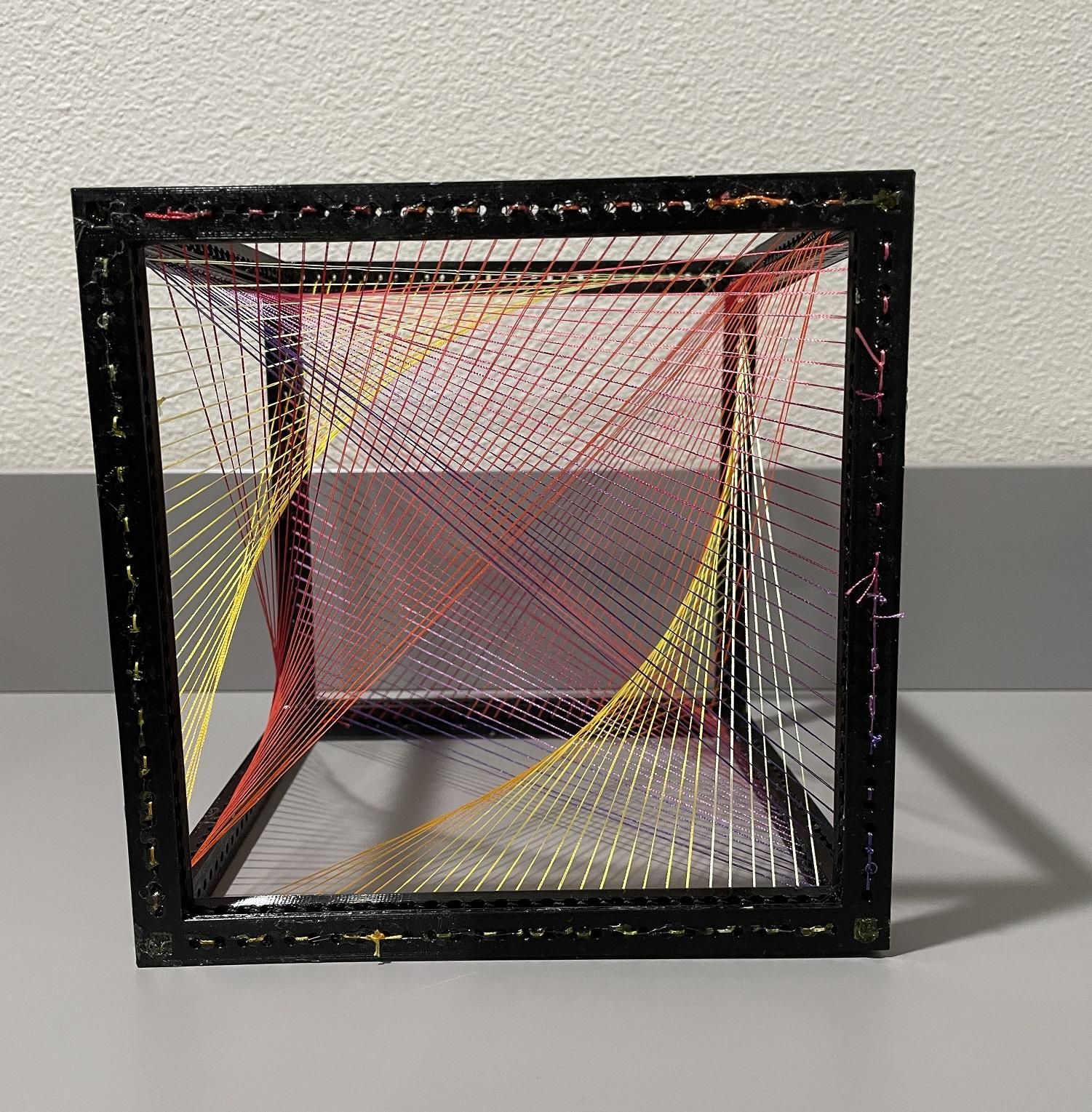 Geometric String Art in Cubes : 7 Steps (with Pictures) - Instructables