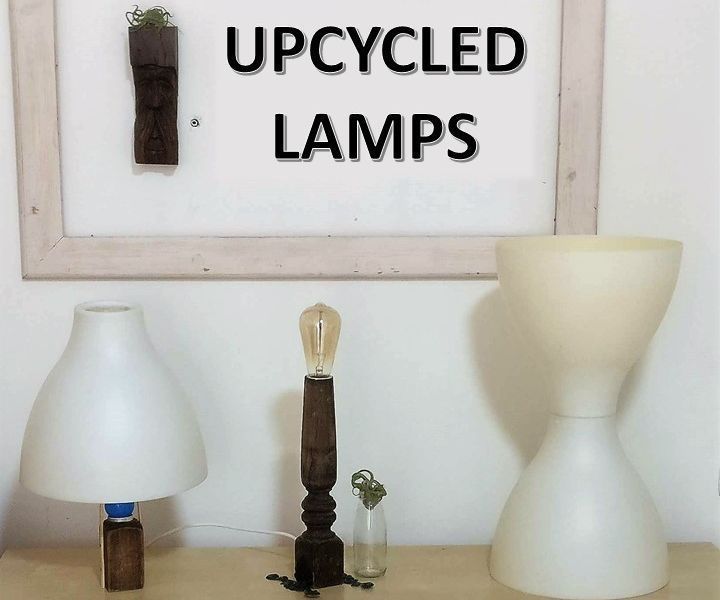 Three Upcycled Lamps : 4 Steps - Instructables
