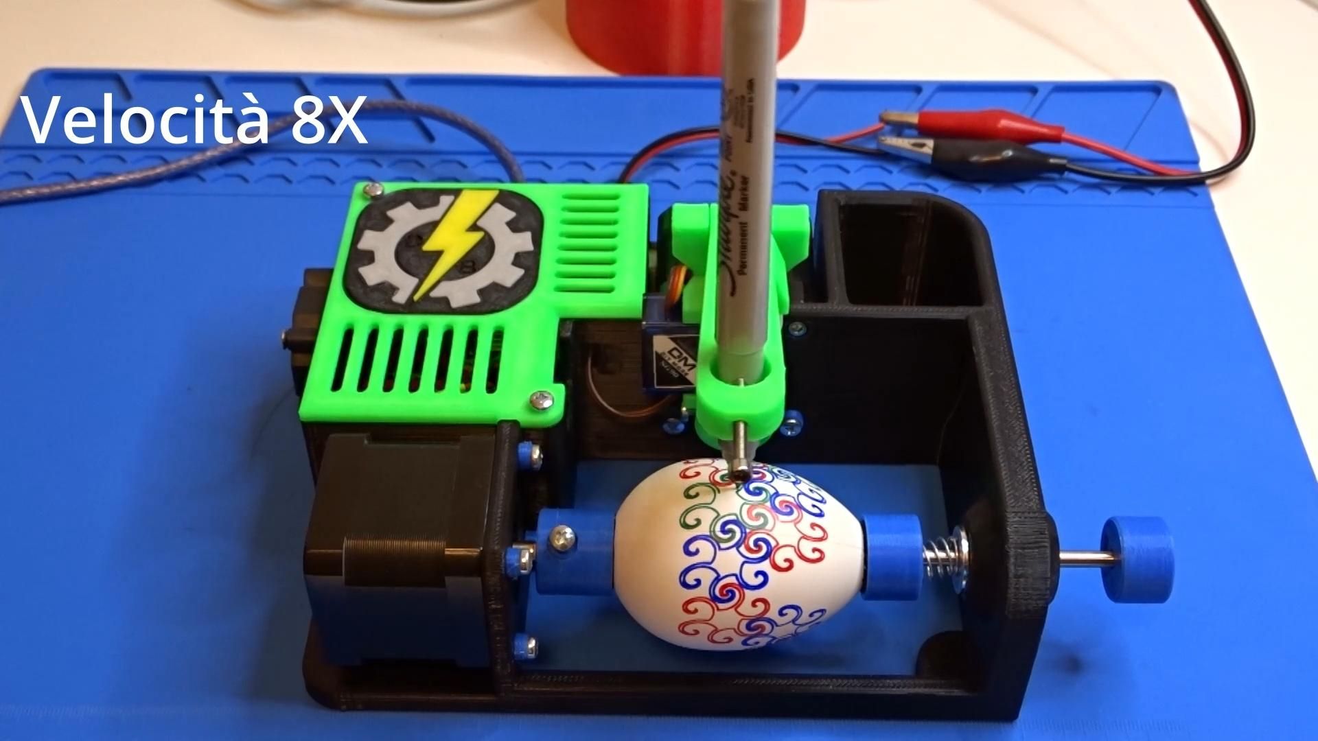 Eggduino - Eggbot - SphereBot - the Machine for Drawing on Eggs : 9 ...