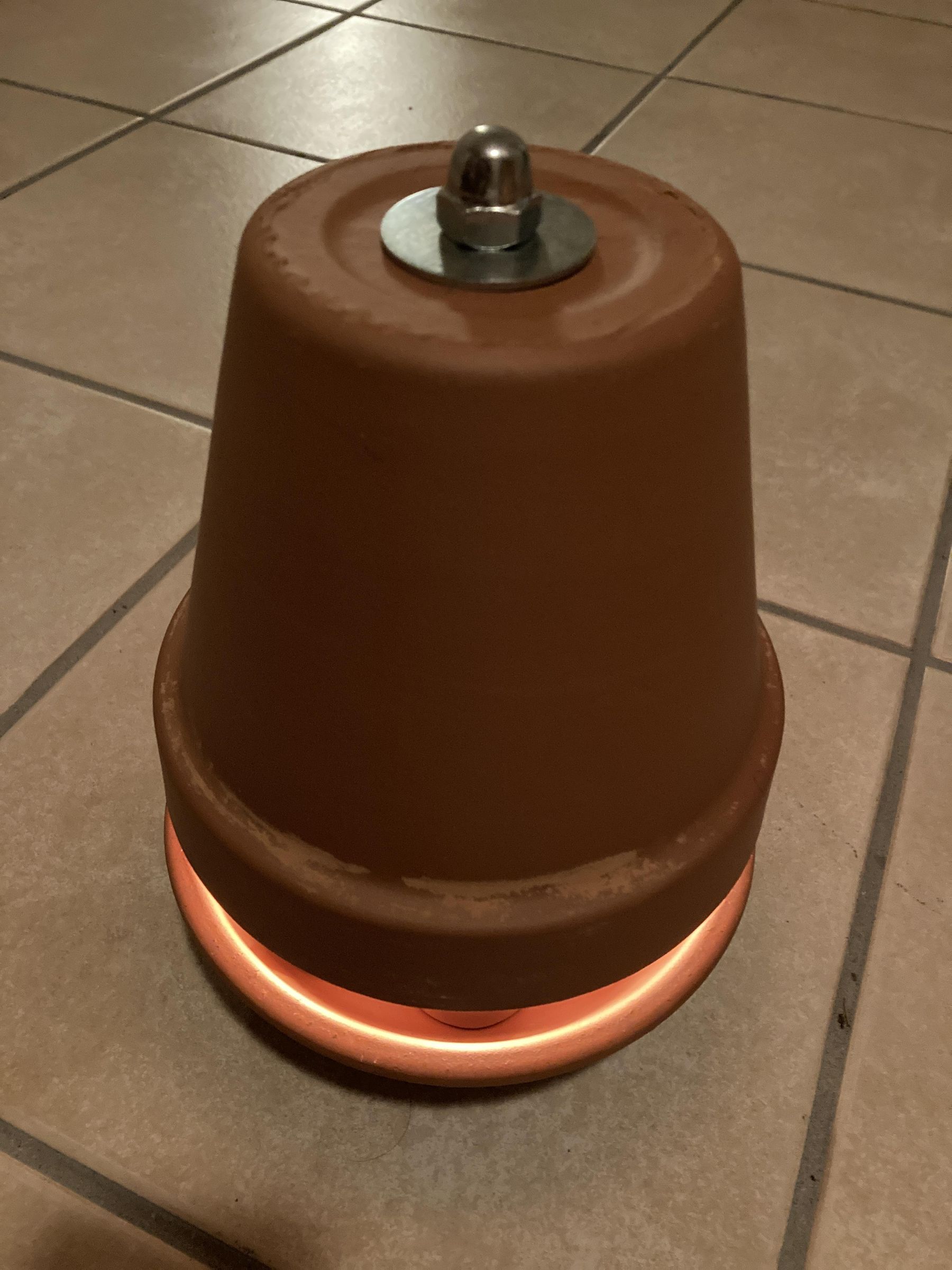 Tea Candle and Ceramic Flower Pot "heater" : 7 Steps (with Pictures ...