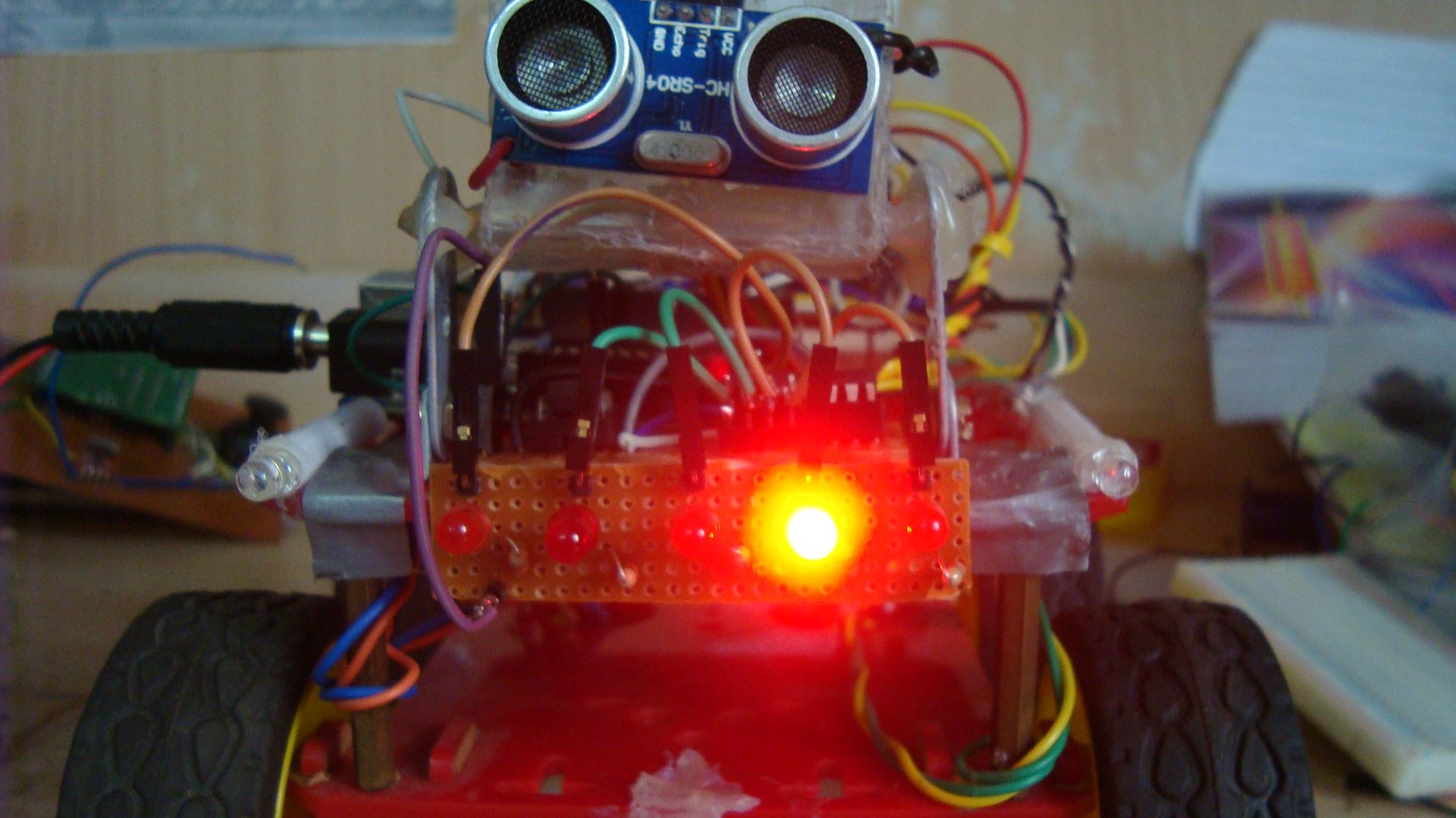 The Wireless,Obstacle Detecting,Beeping Robot Using Arduinos! : 11 ...