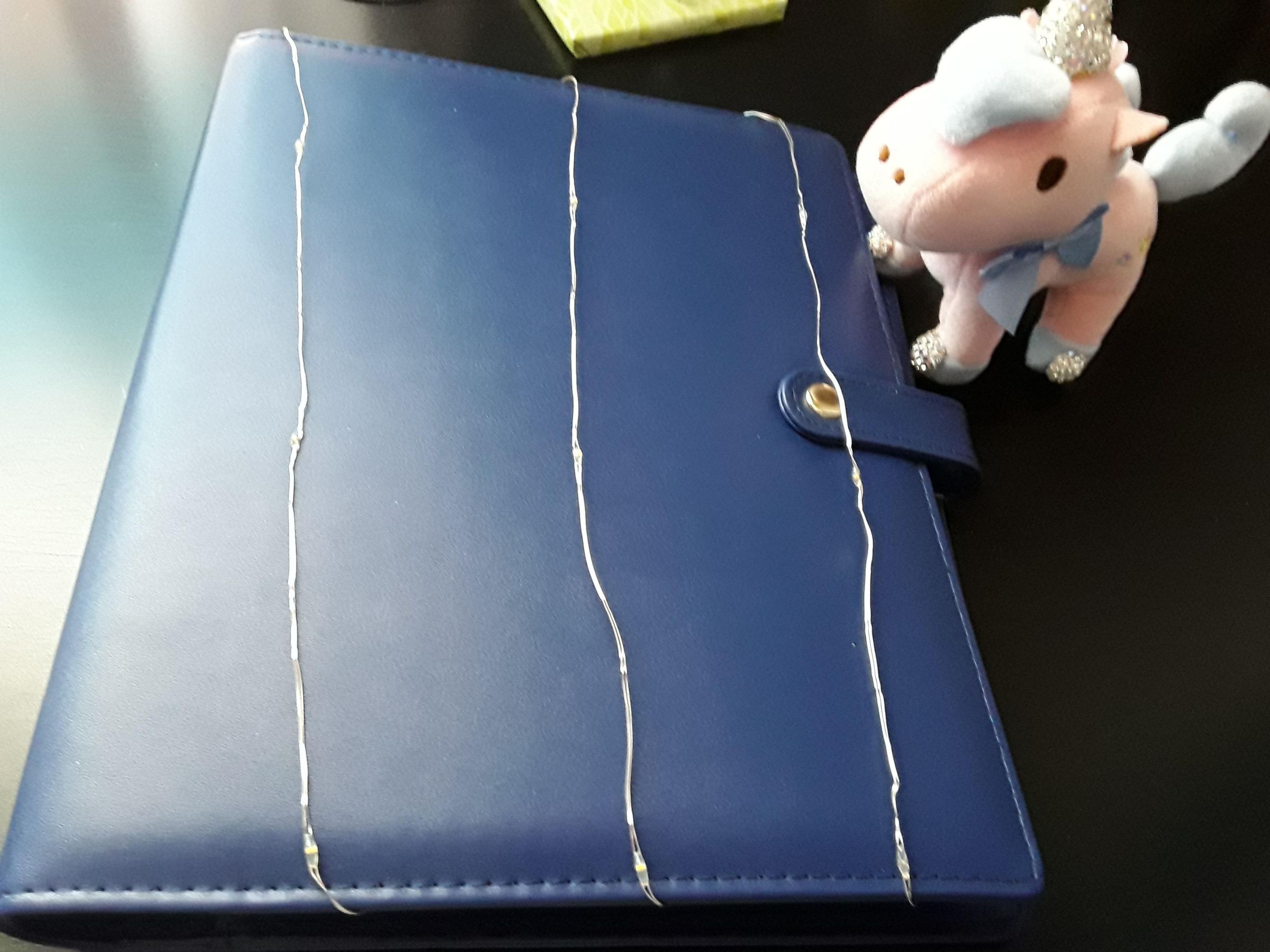 Led Fairy Lights Folder Cover 😀 : 4 Steps - Instructables