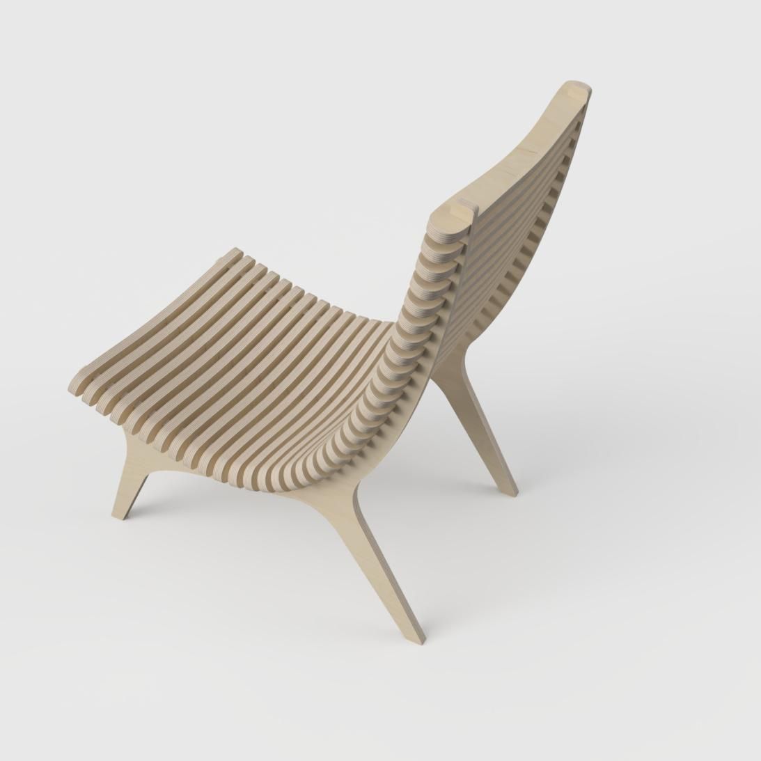 Curvy Plywood Chair CNC : 7 Steps - Instructables