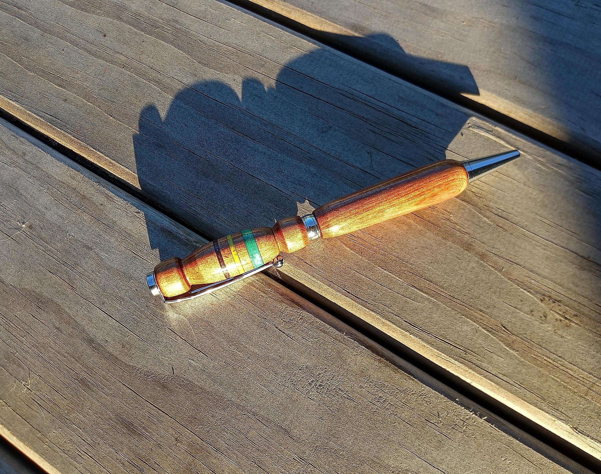 Turning a Wooden Pen With Inlays : 11 Steps (with Pictures) - Instructables