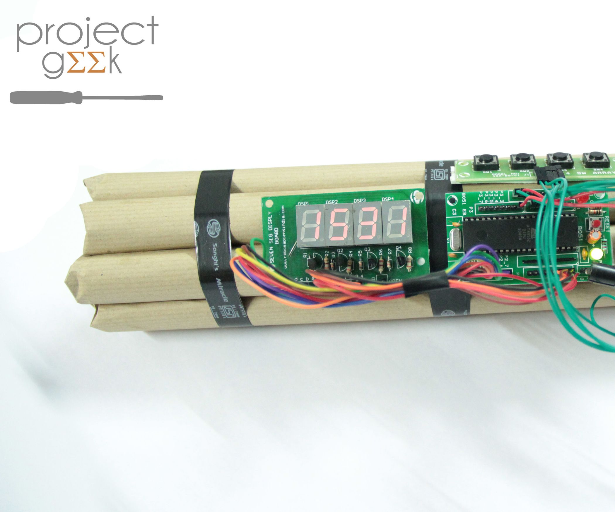 Prop Bomb Count Down Timer - Project Geek #1 : 6 Steps (with Pictures ...