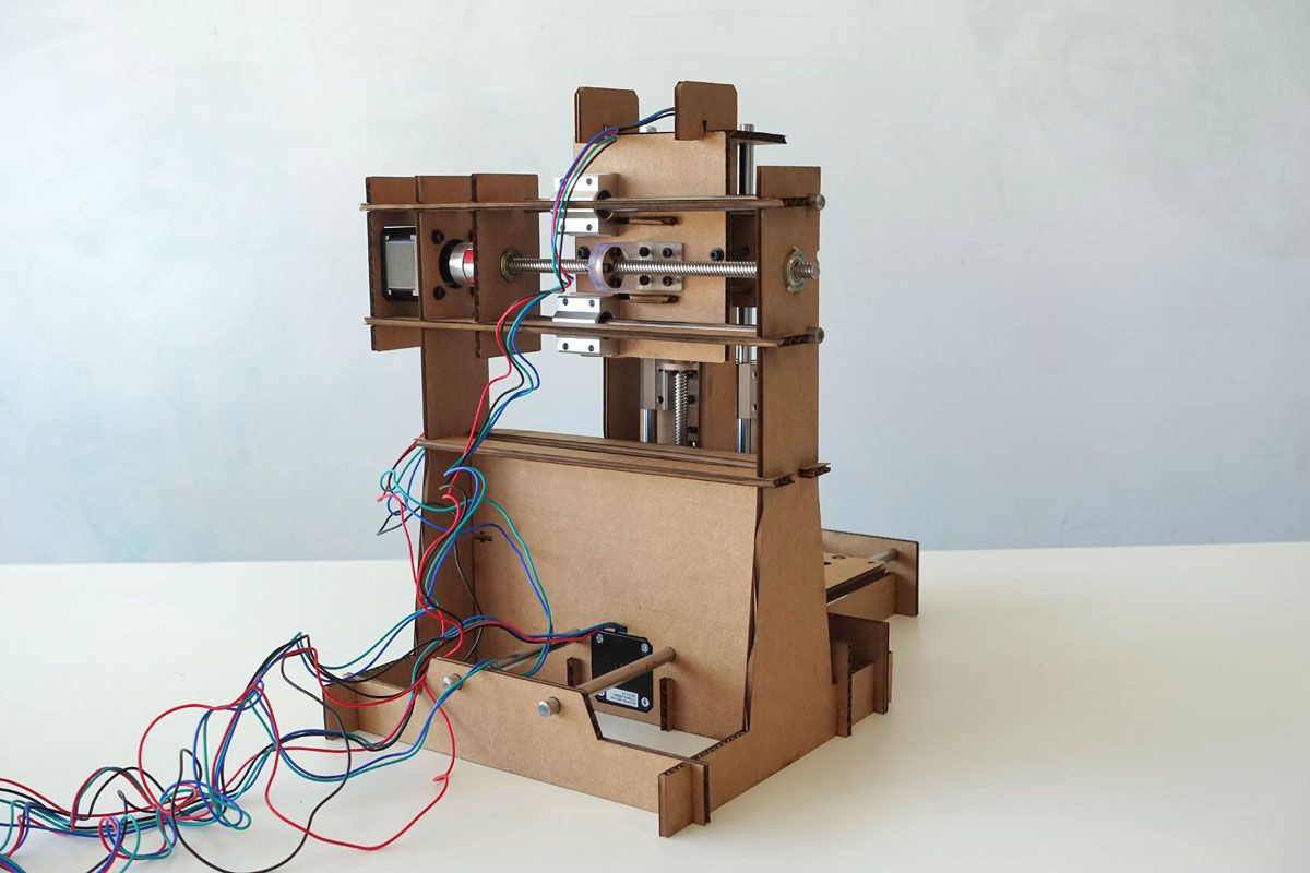 Cardboard CNC Drawing Machine : 4 Steps (with Pictures) - Instructables