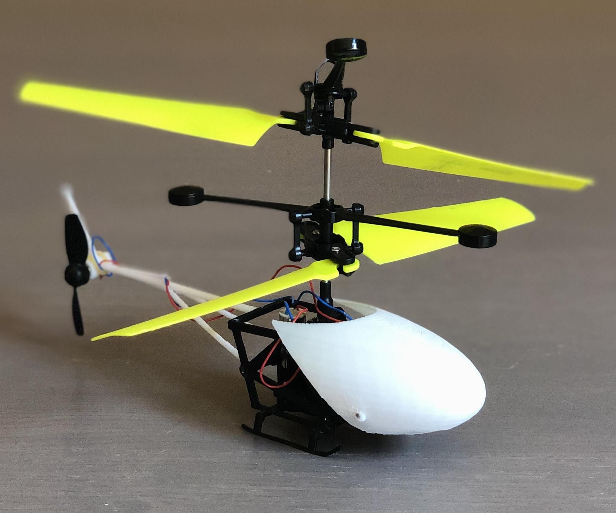 RC Helicopter Made in Tinkercad : 7 Steps (with Pictures) - Instructables
