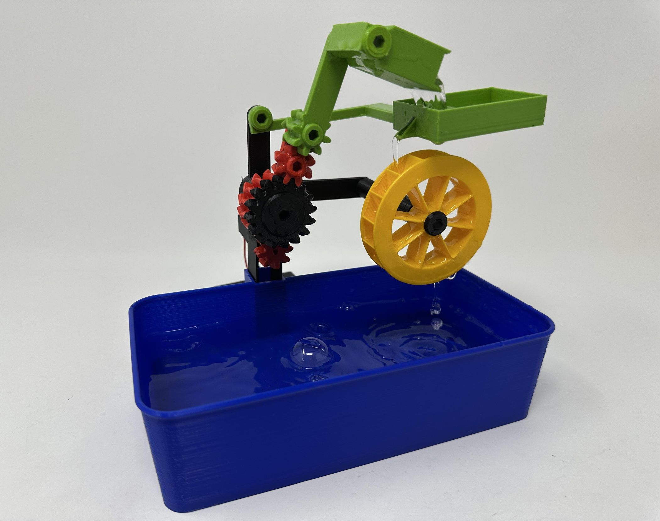 Two Bar Vertical Lift, Water Feature. : 4 Steps (with Pictures ...