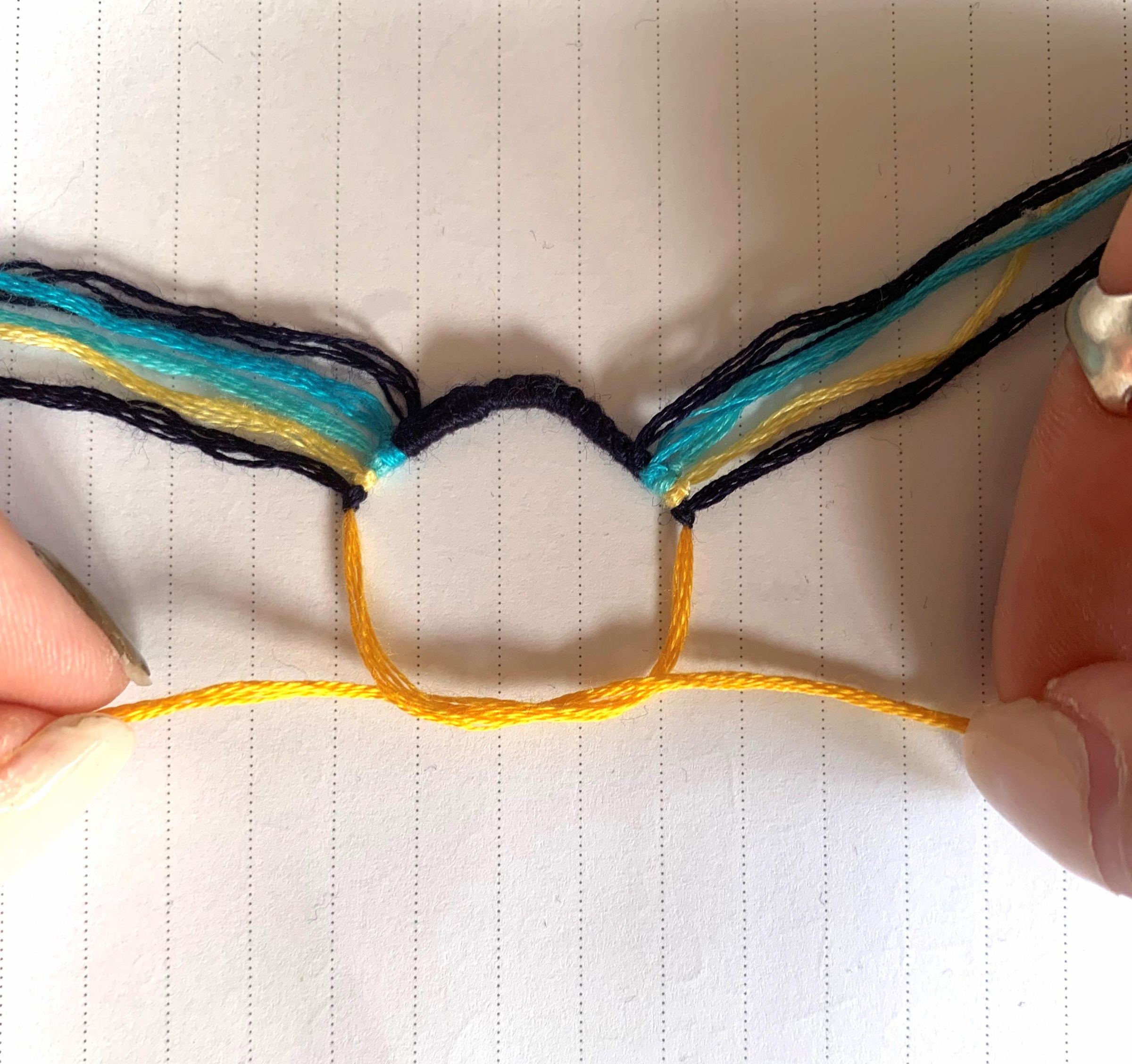 Friendship Bracelet Teardrop Loop : 9 Steps (with Pictures) - Instructables