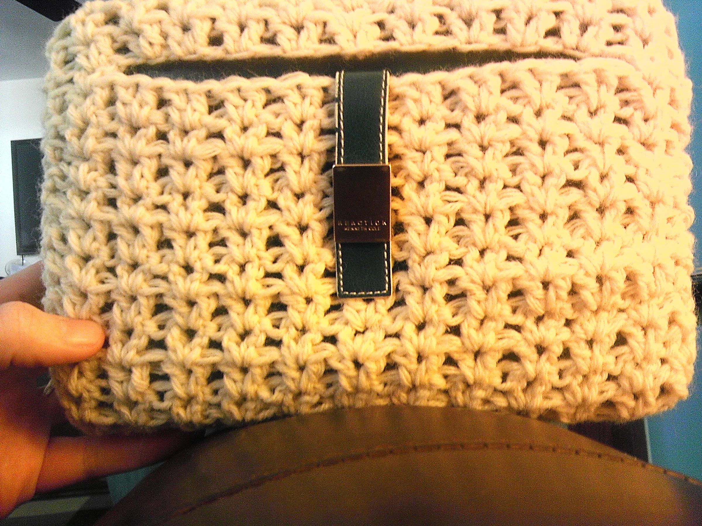 Crocheted Sprouts.. Crochet Daily Planner to Purse Cover : 4 Steps ...