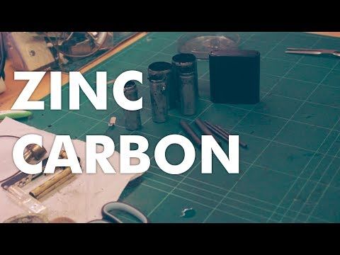 How to Get Carbon Graphite Electrodes From Zinc Carbon Batteries : 5 ...