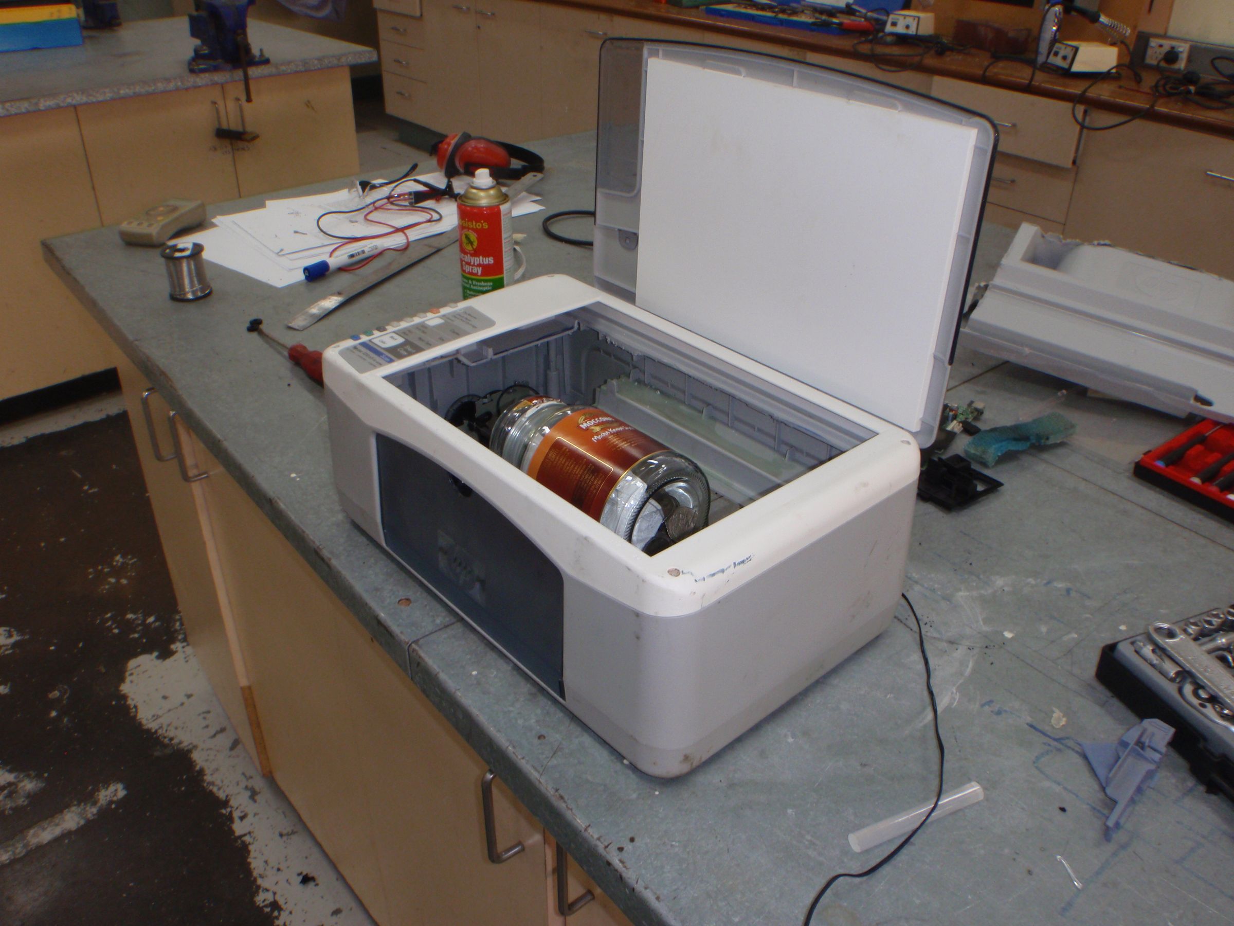 Coin Tumbler Printer Hack : 4 Steps (with Pictures) - Instructables