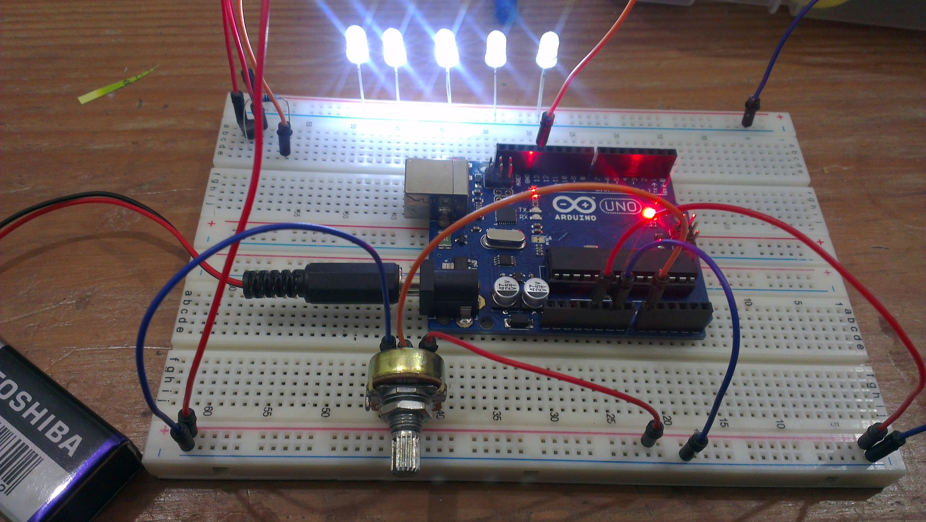 Arduino Strobe Stroboscopic Lamp 5 Steps Instructables
