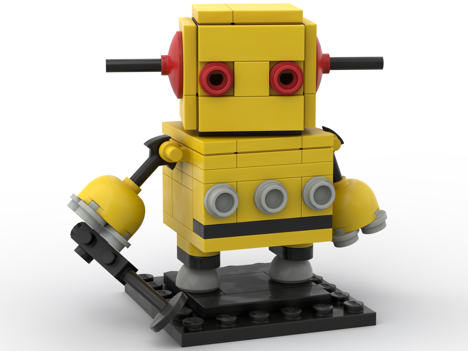 Lego Instructables Robot - With Instructions : 4 Steps (with Pictures ...