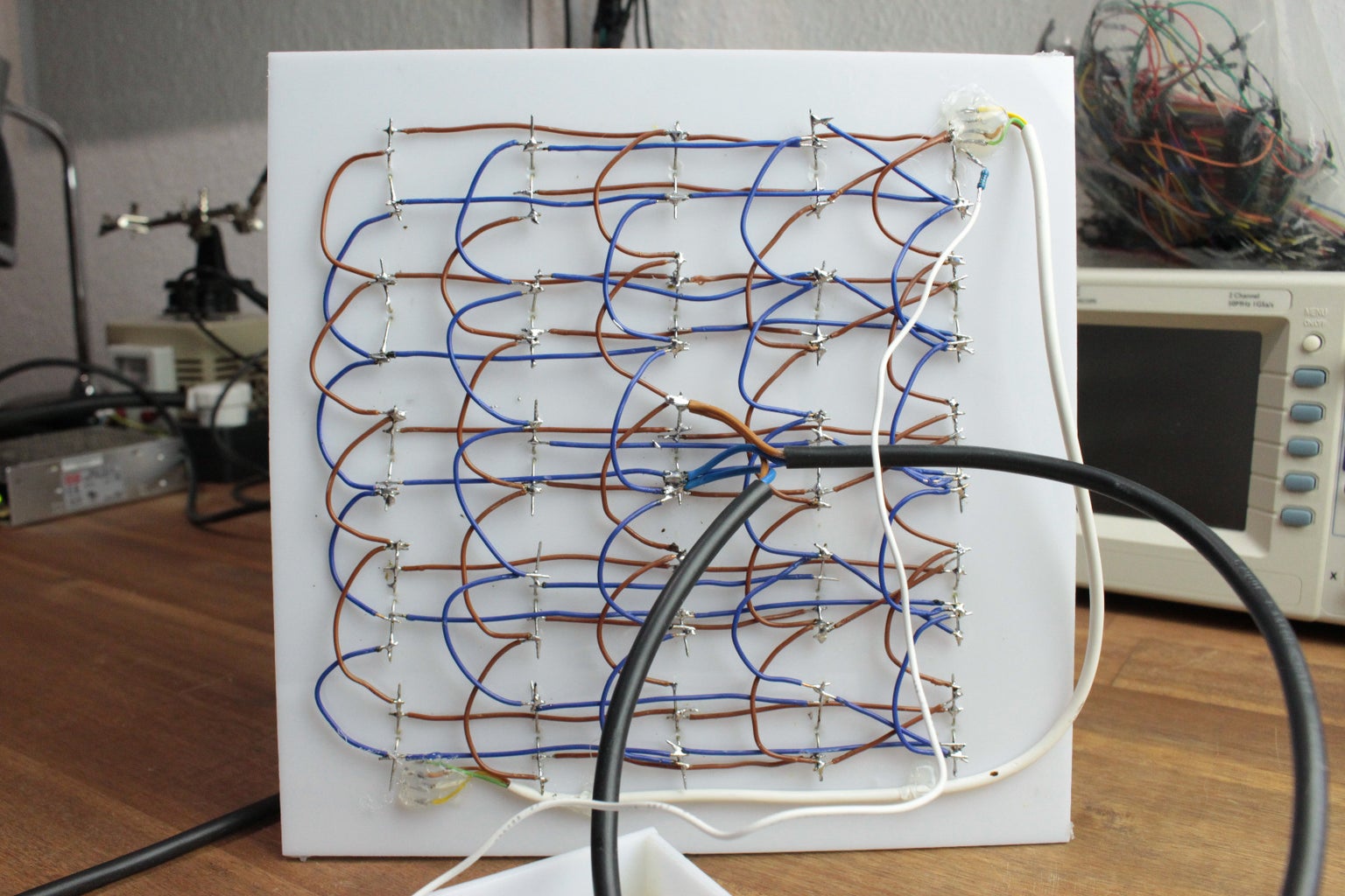 Make Your Own Simple 5x5x5 Rgb Led Cube 5 Steps With Pictures Instructables