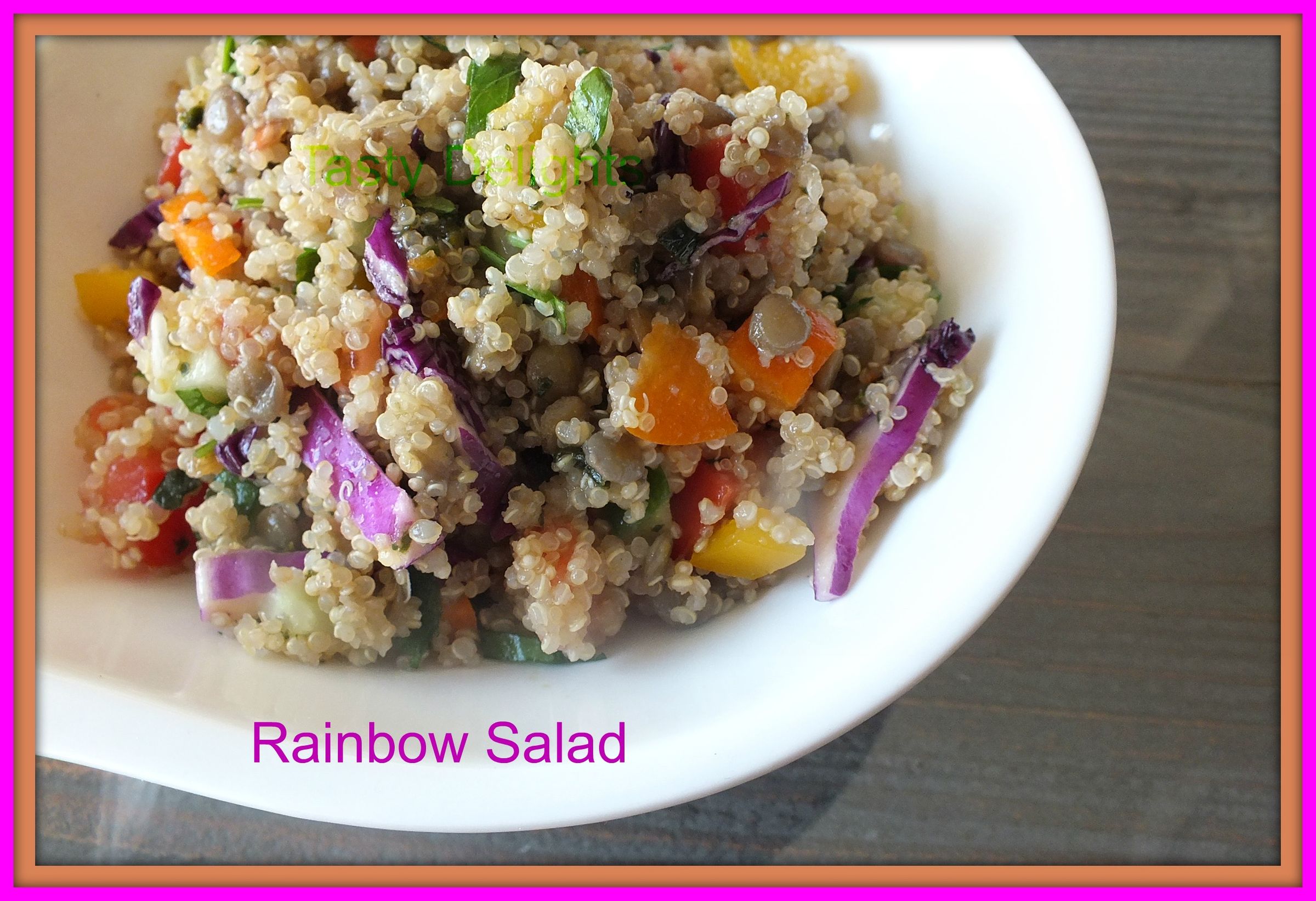 Rainbow Quinoa Salad : 4 Steps - Instructables