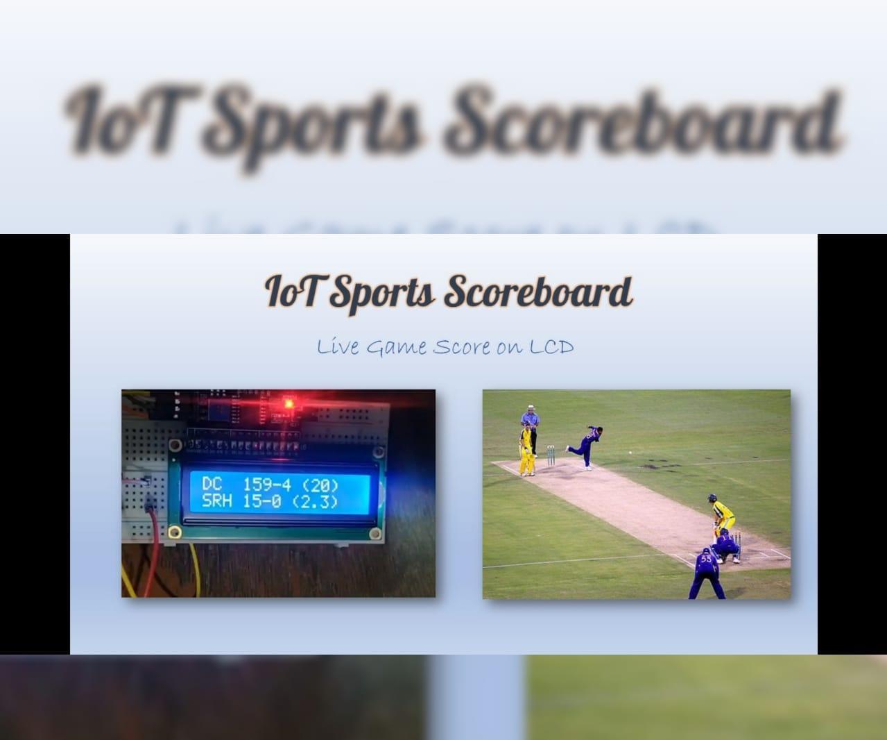 IoT Sports Scoreboard : 6 Steps - Instructables