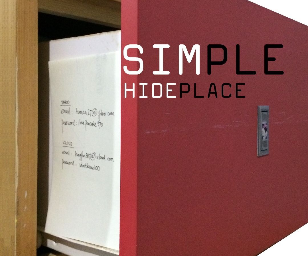 Simple Hideplace : 3 Steps - Instructables