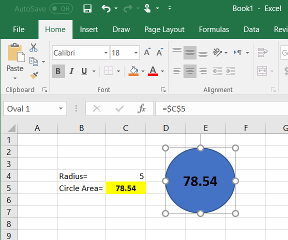 Create Dynamic Shapes In Excel With Variable Content 4 Steps Instructables