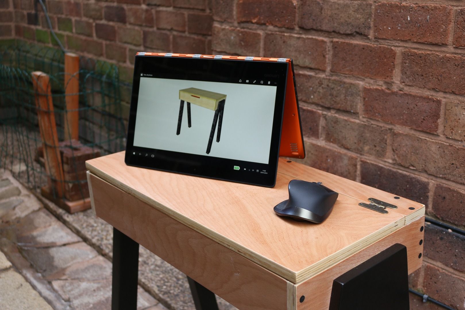 DIY Laptop Table - Using Limited Tools & Plywood : 7 Steps (with ...