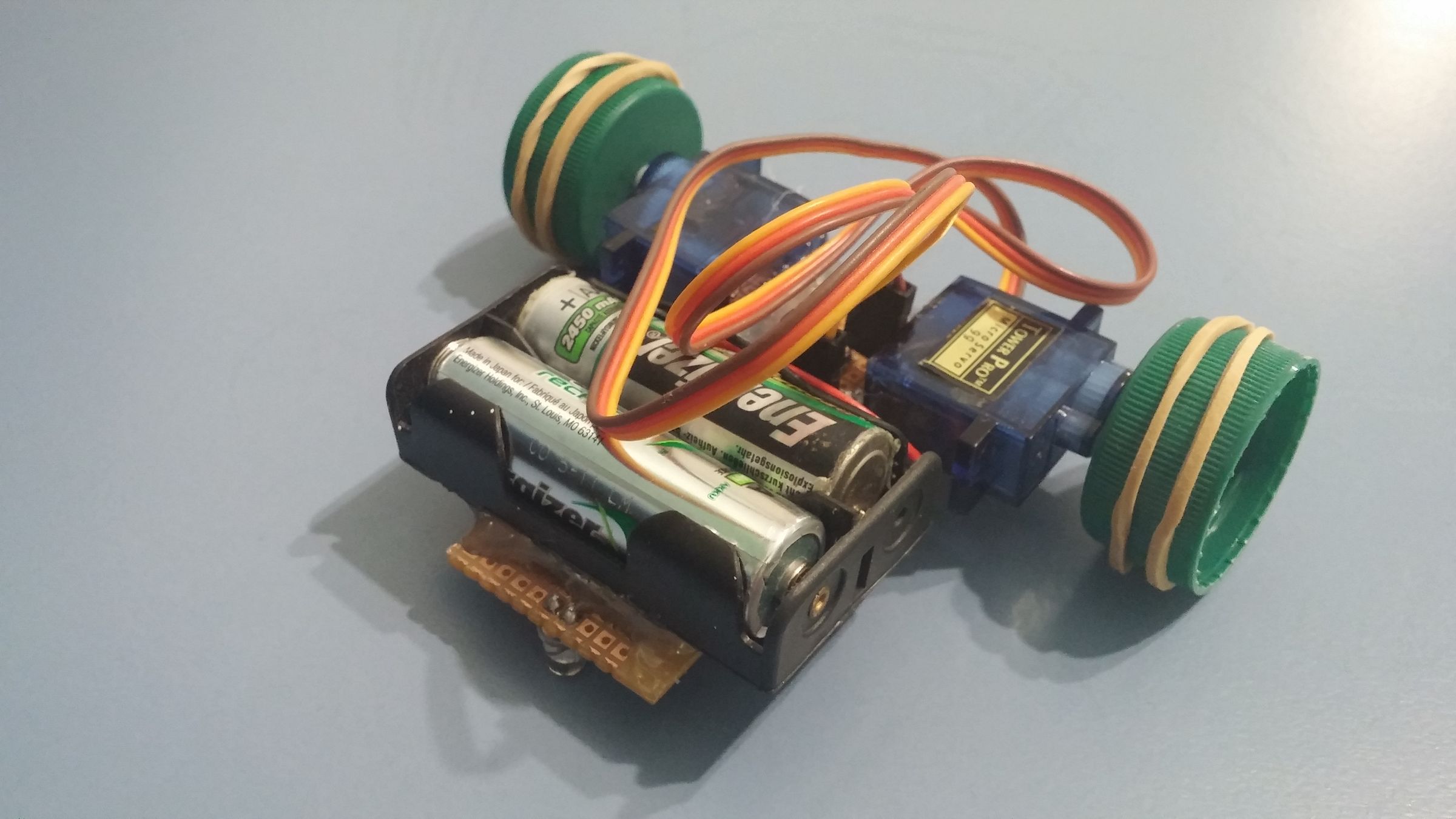 Simple Line Follower Robot With No Programming - Analog Line Follower (with Pictures ...