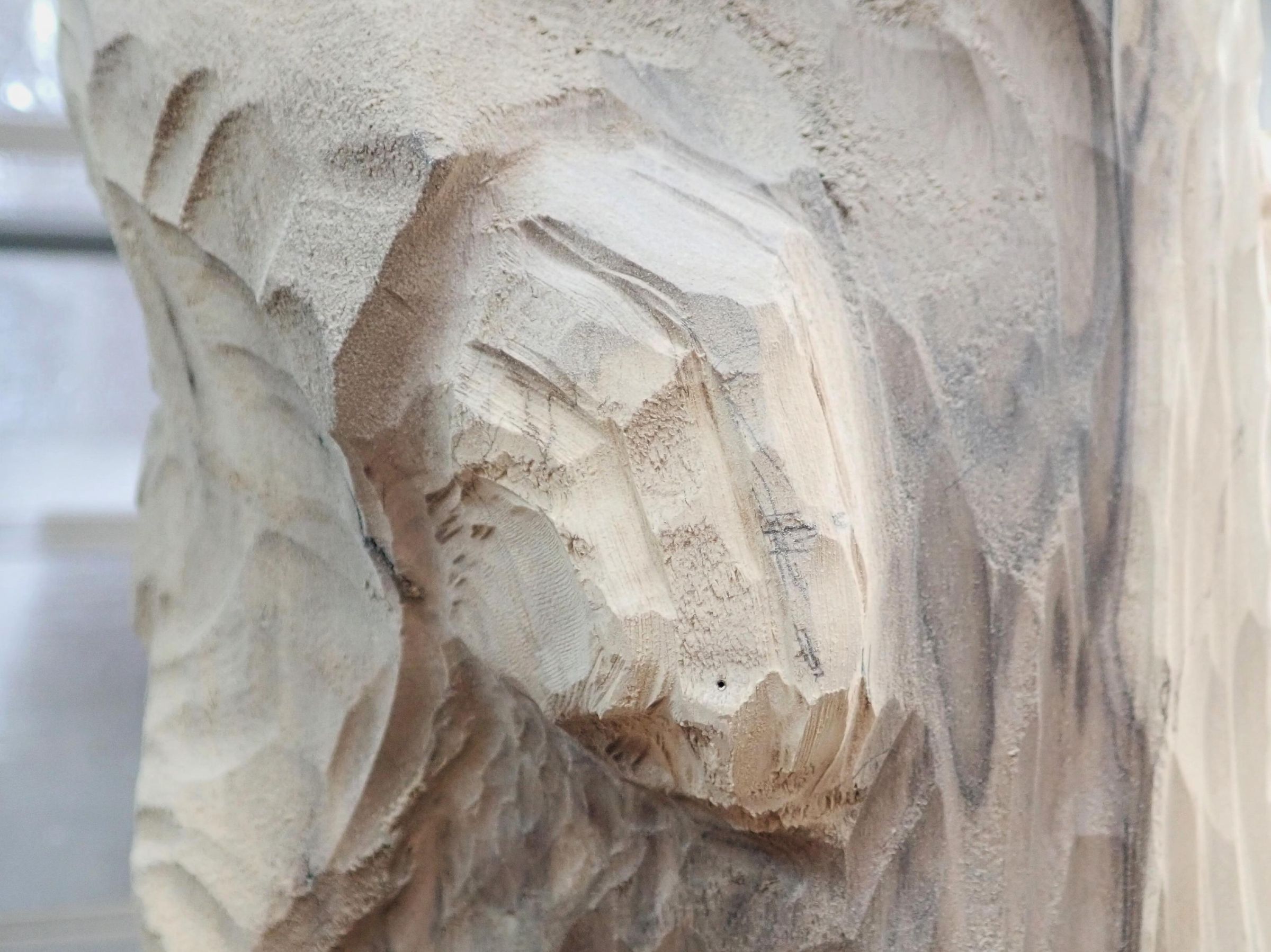 Grim Reaper Carved From a Walnut Log : 17 Steps (with Pictures ...