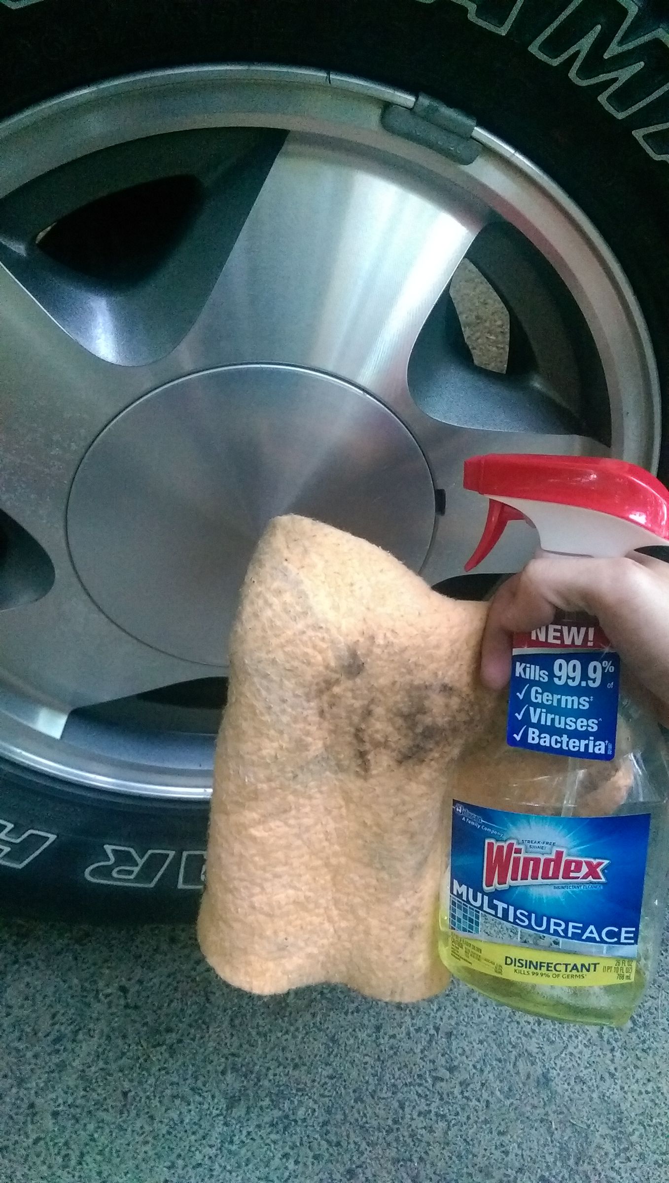How to PlastiDip Your Car's Rims Matte Black Without Tire Removal! : 8 ...