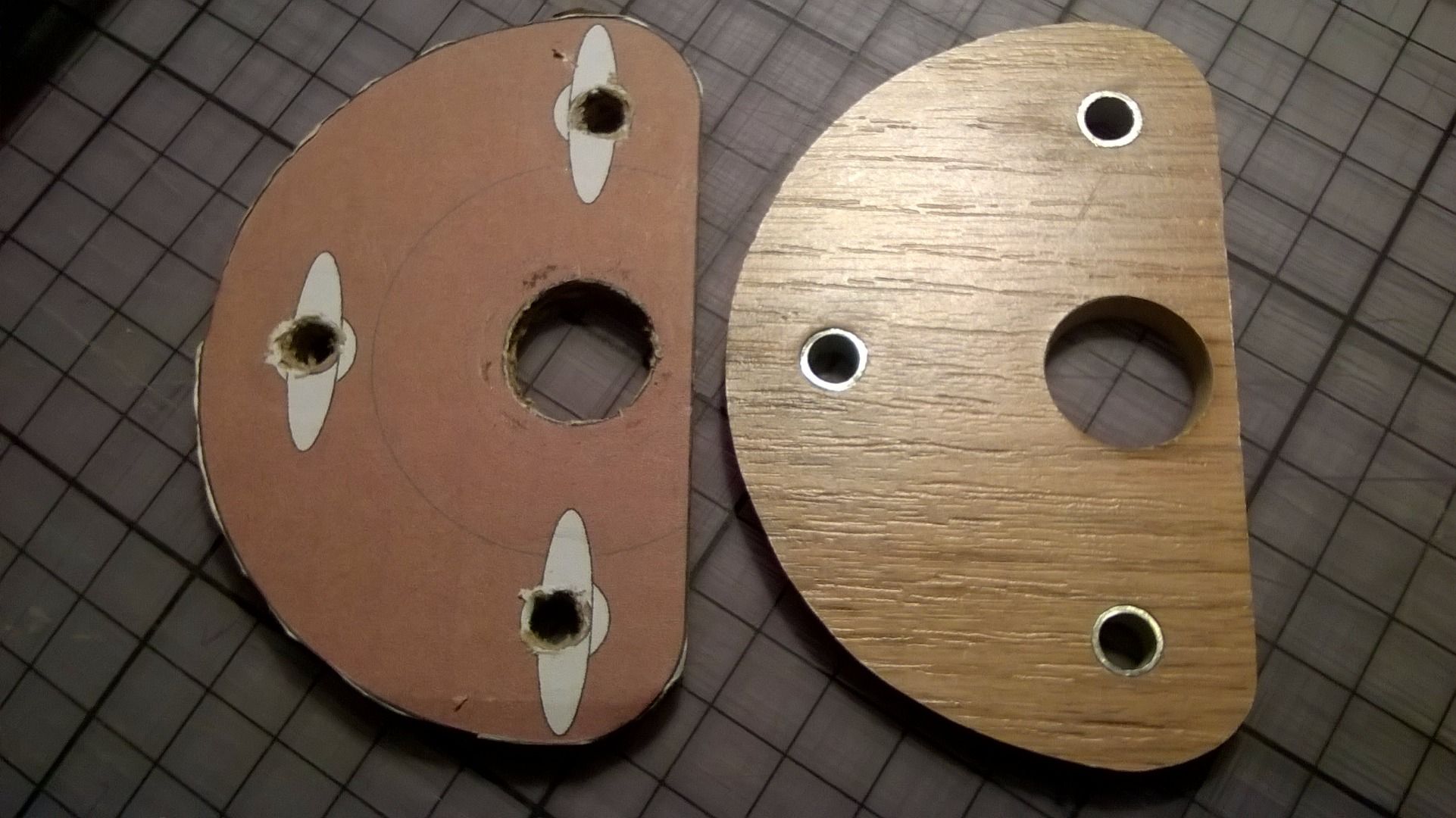 Wooden Precision Mini Router Base for Rotary Tool (with Cardboard ...